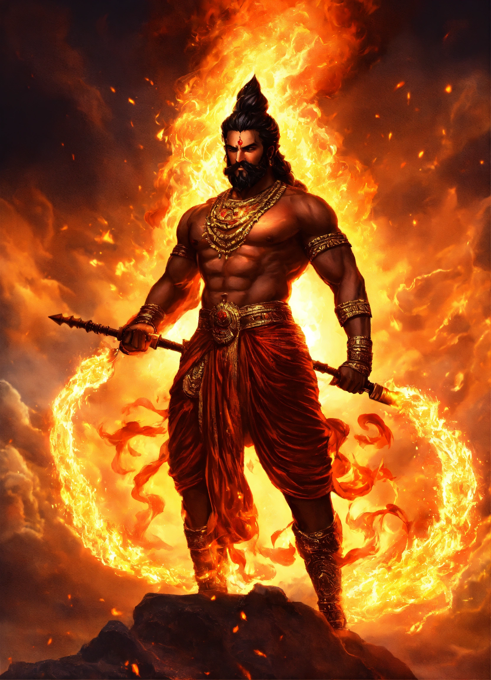 Lexica - Agni God spewing fire