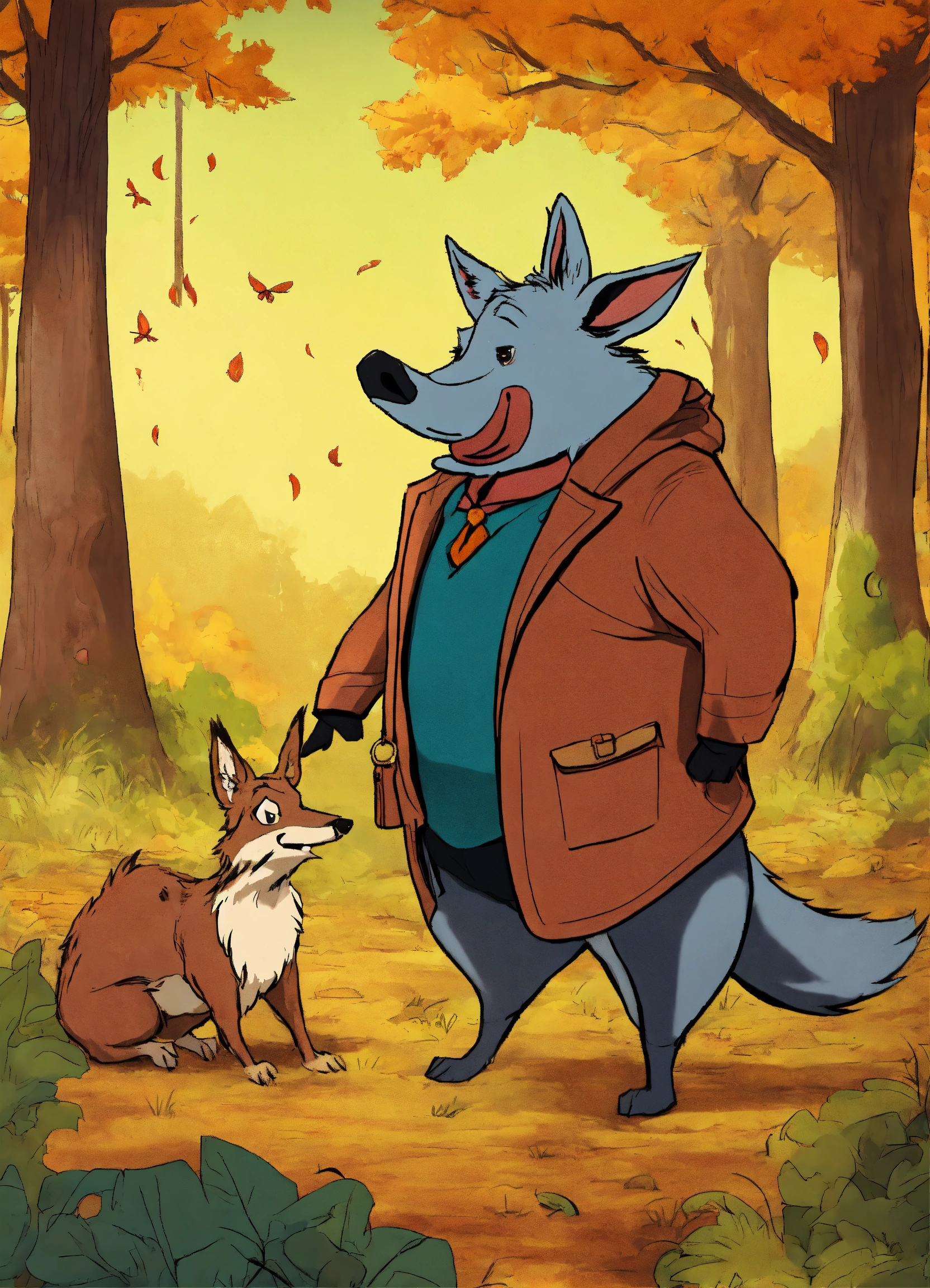 Lexica - Humoristic body mixed with wild boar head fall with bip bip ...