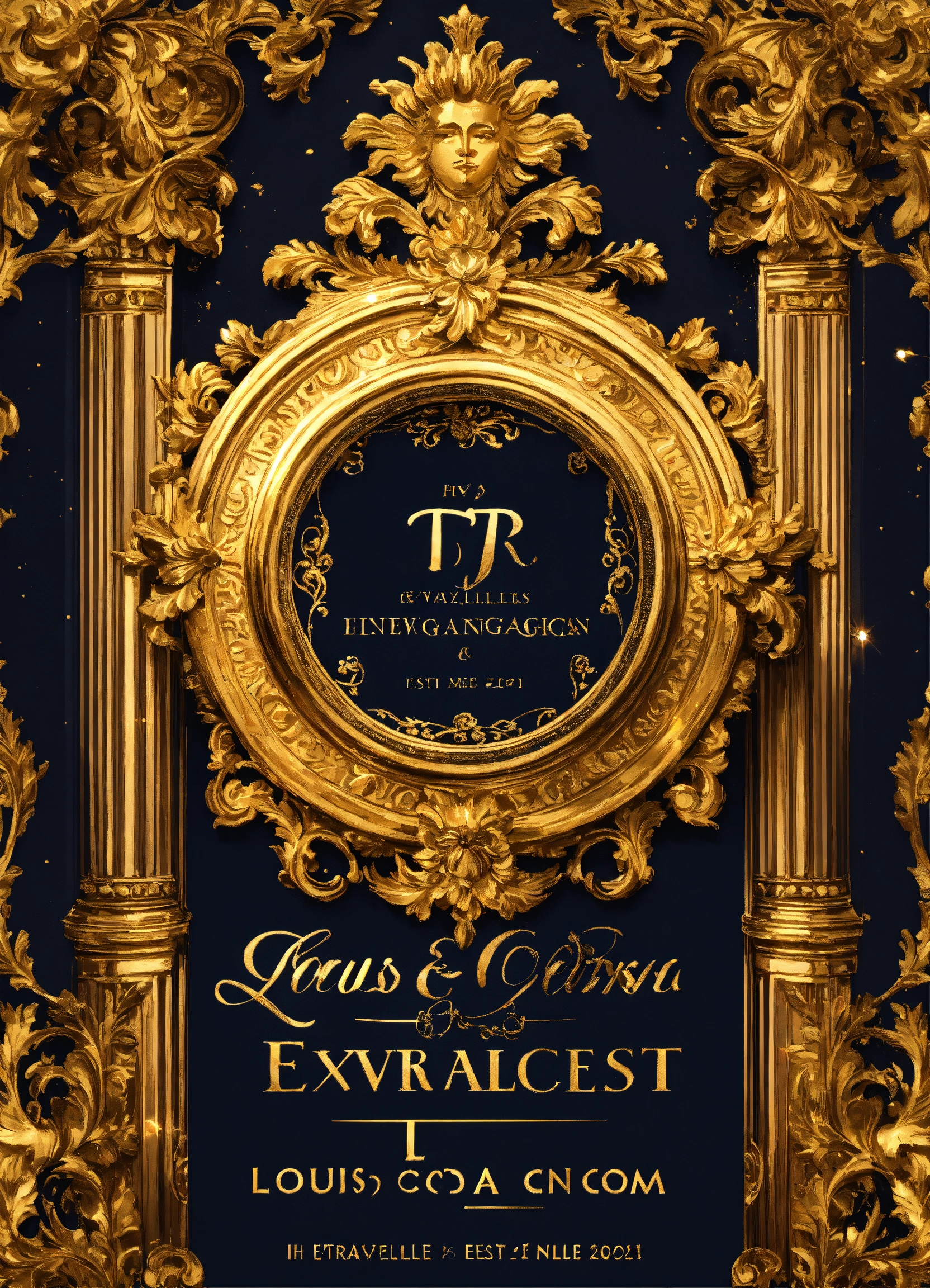 Lexica - Art logo for my instagram, TikTok, and Pinterest is called Extravagant Elegance ...