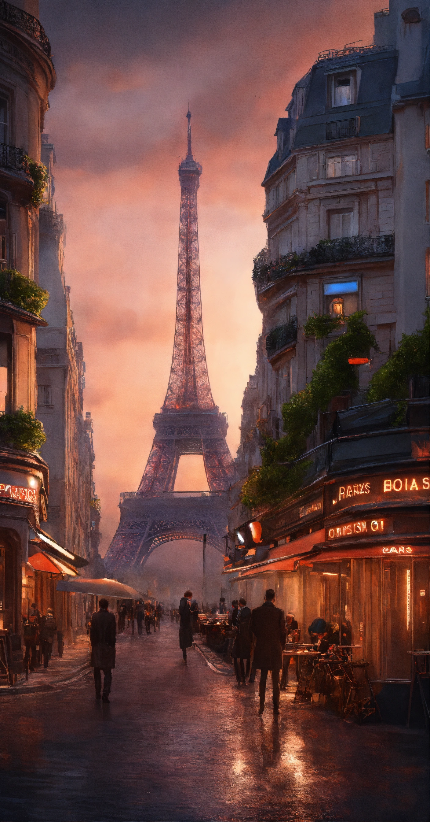 Lexica - Futuristic paris, realistic