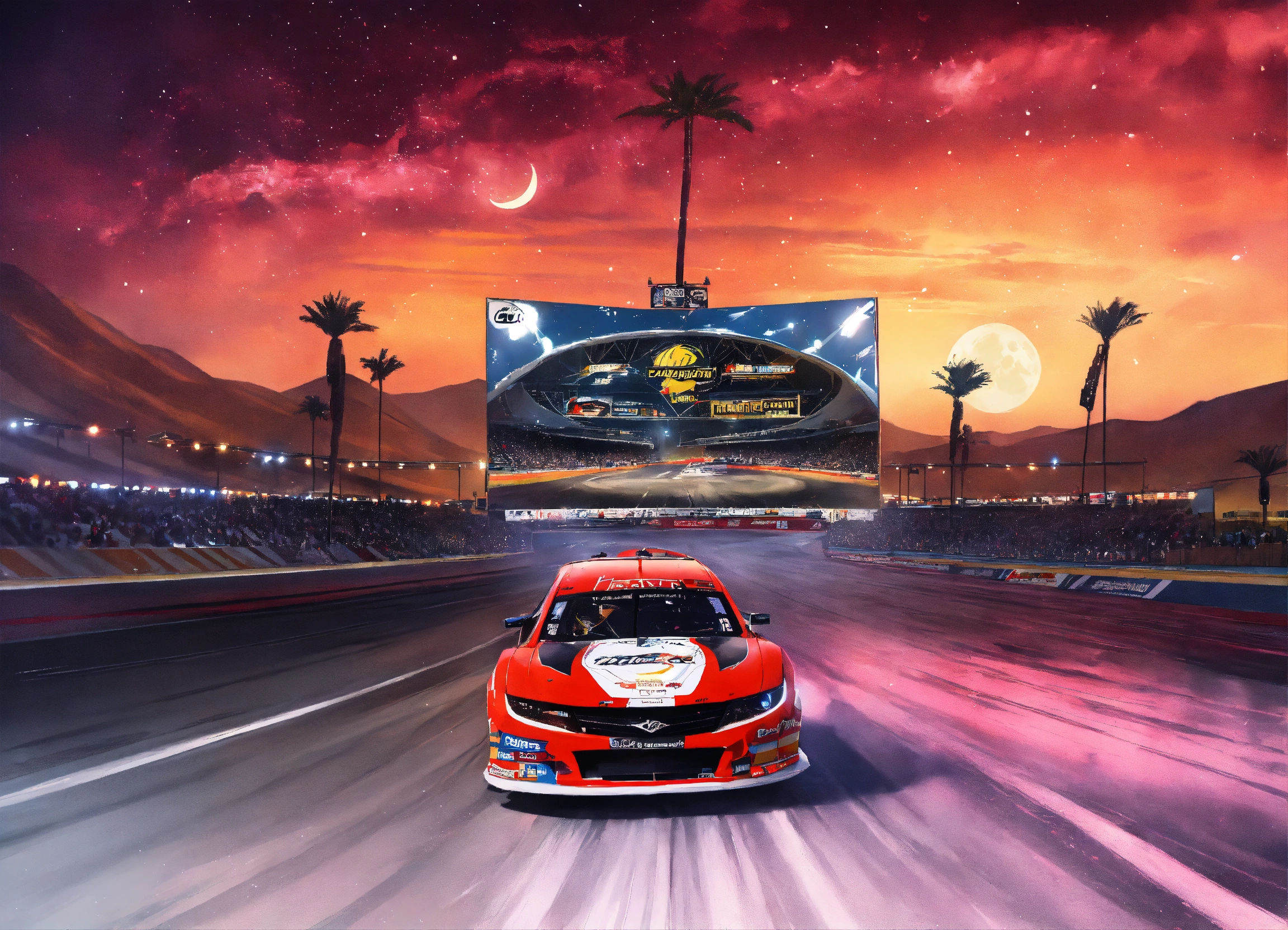 Lexica - Generate a captivating digital illustration of a Bahrain ...