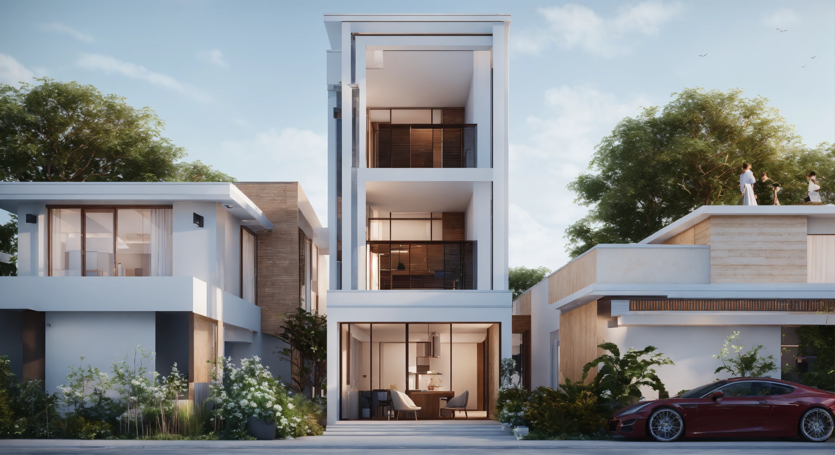 Lexica - Classic house, minimalist house design and clean look ...