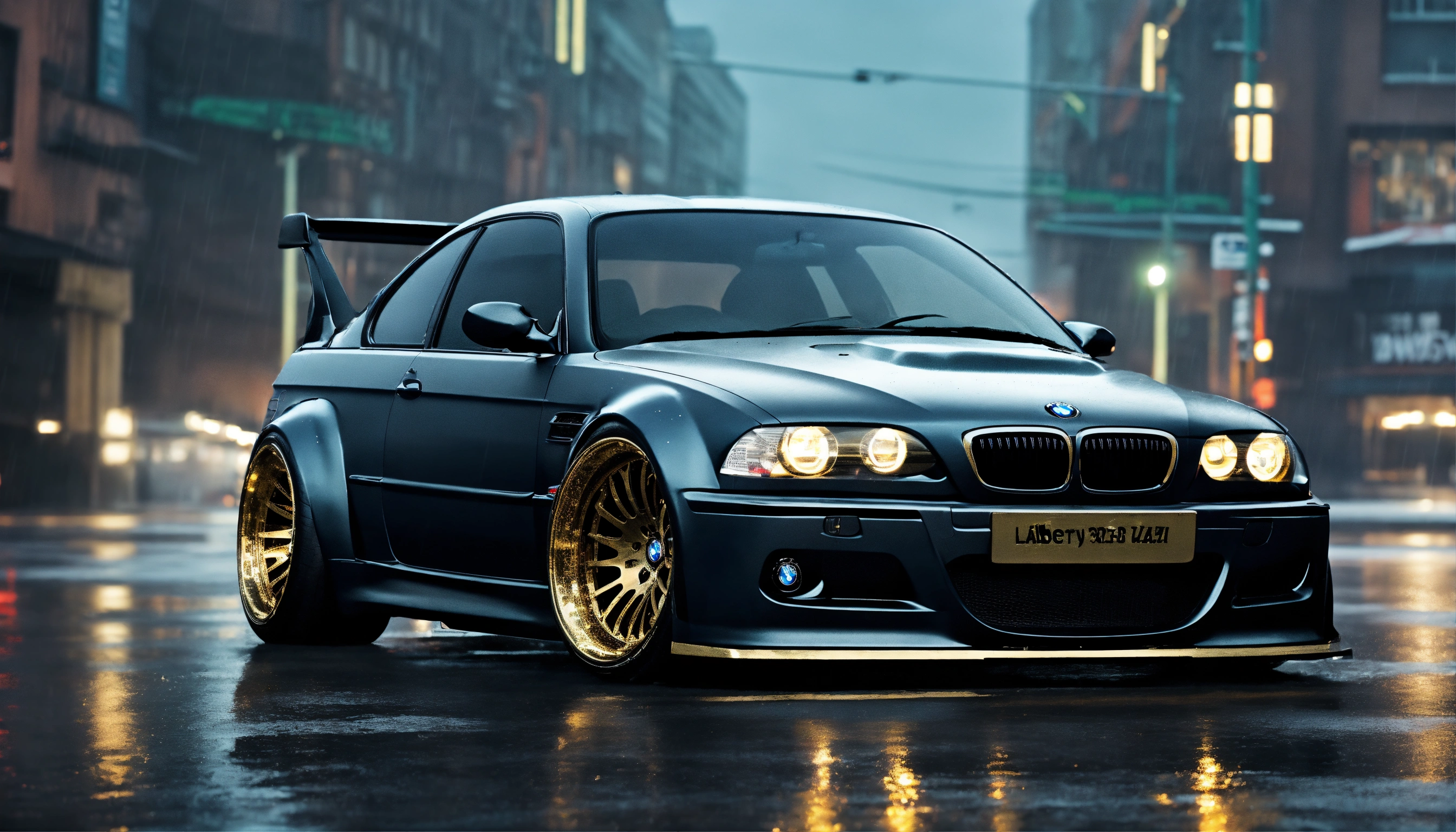 Lexica - Motion art, matte black with gold details, highly realistic ...