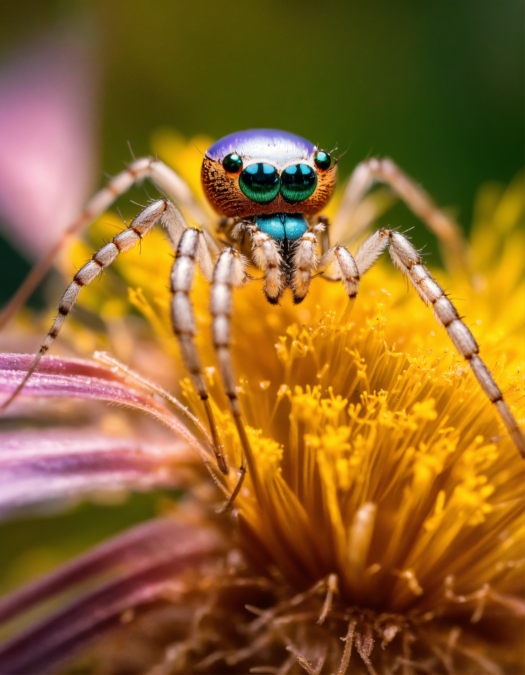 Lexica - In the realm of microcosmic wonder, a full-body, macro ...