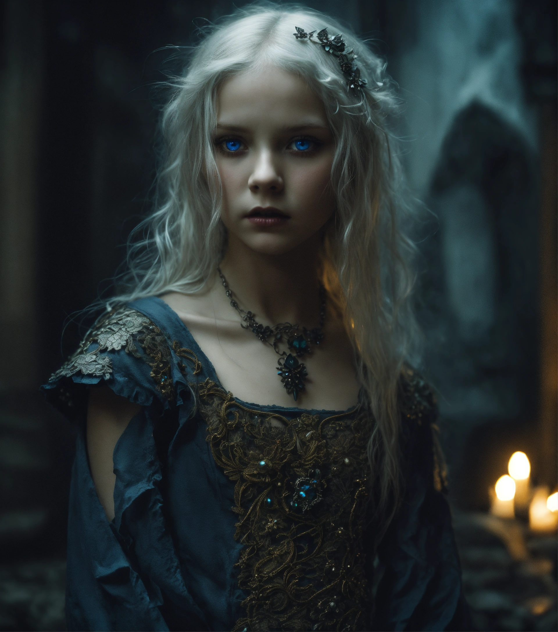 Lexica - Body portrait, deadly pale and extremely slim and emaciated ...