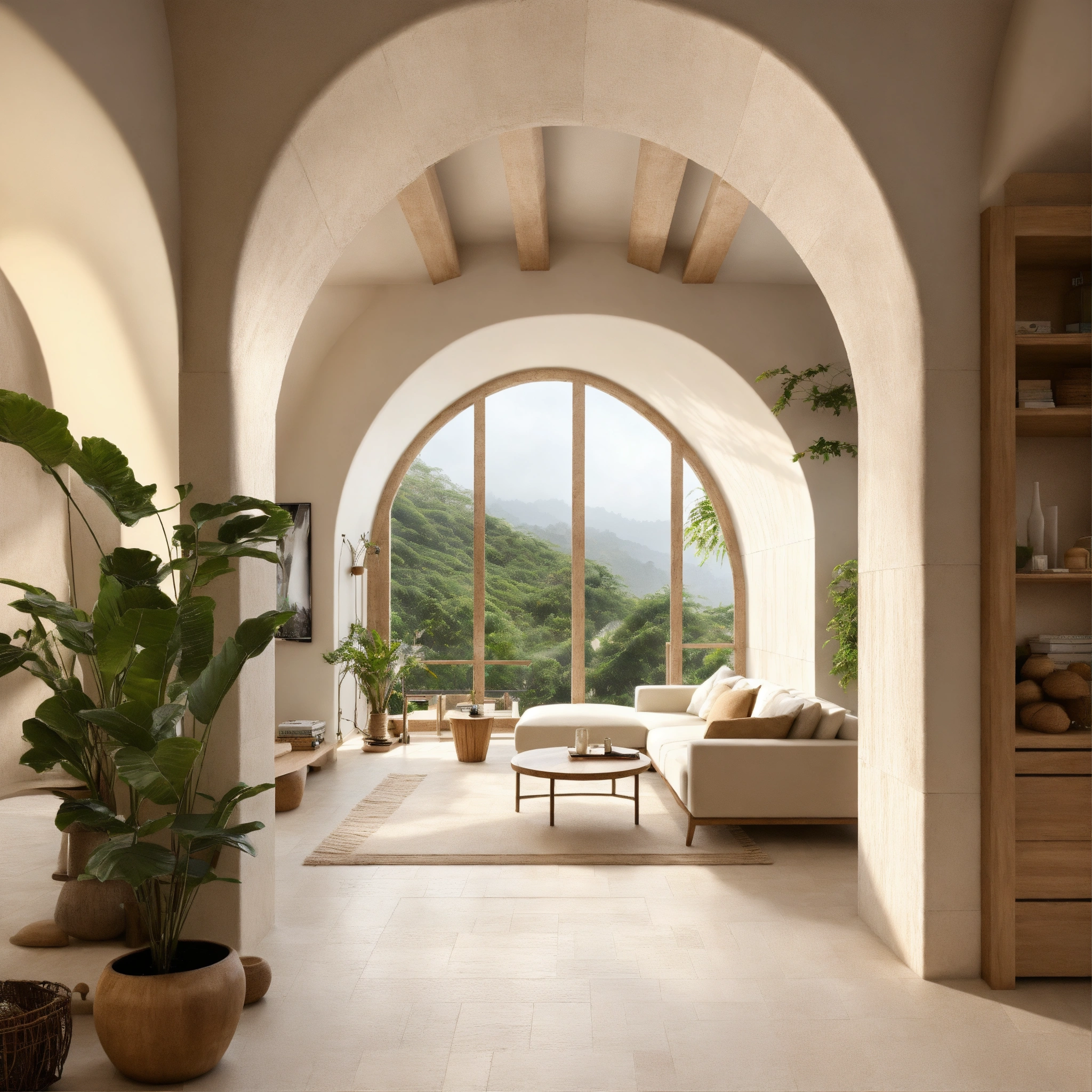 Lexica - Ultra realistic photo of Modern take on bali inspired low ...