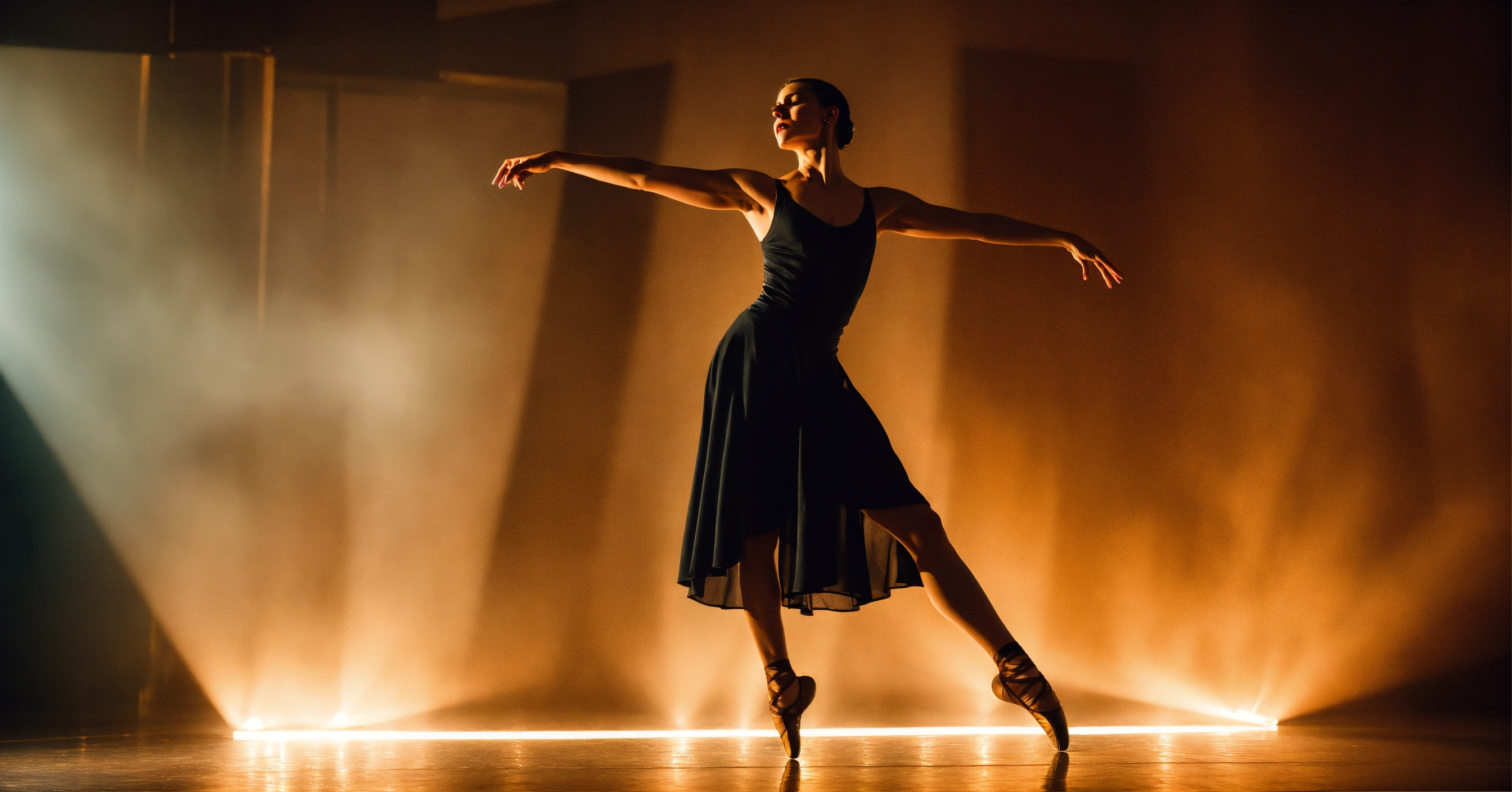 Lexica - Portrait of a professional dancer expressing emotion through ...