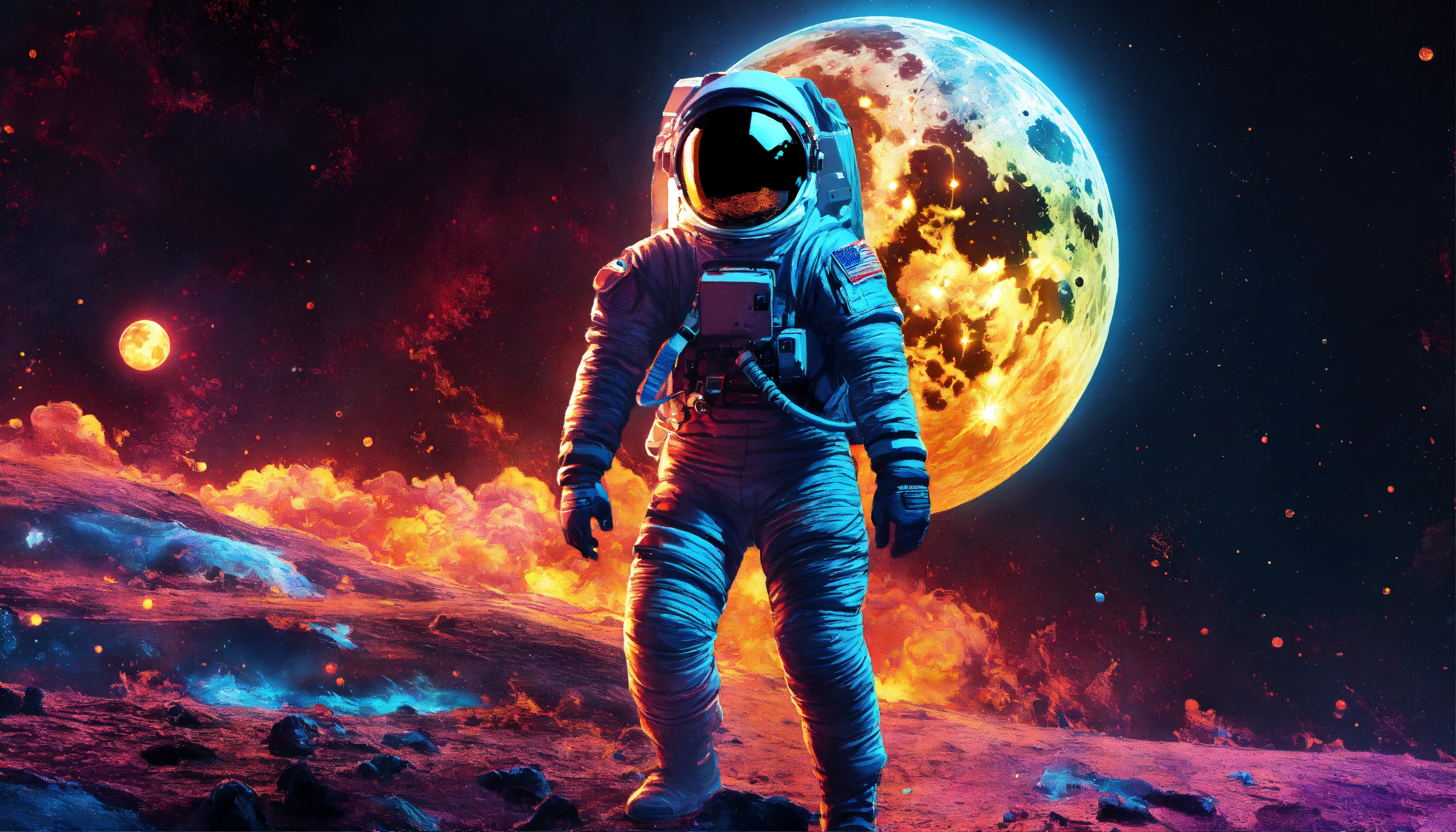 Lexica - Space grunge music. Astronaut guitar player. Wizard keyboard ...