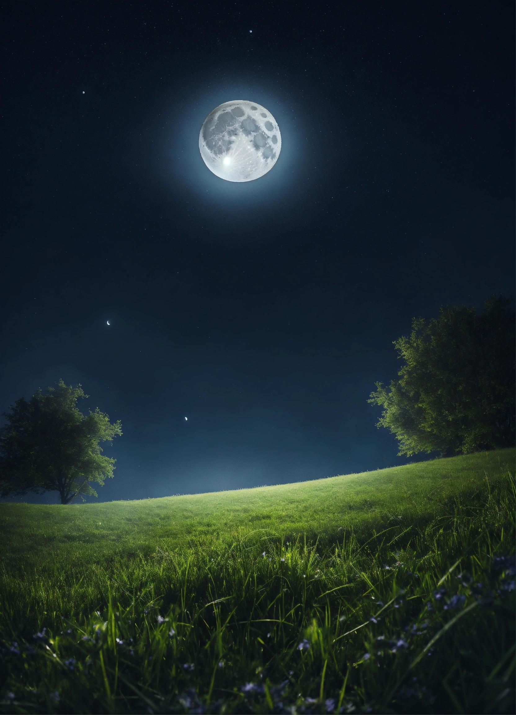 Lexica - Point of view from the ground of a grassy pasture landscape at ...