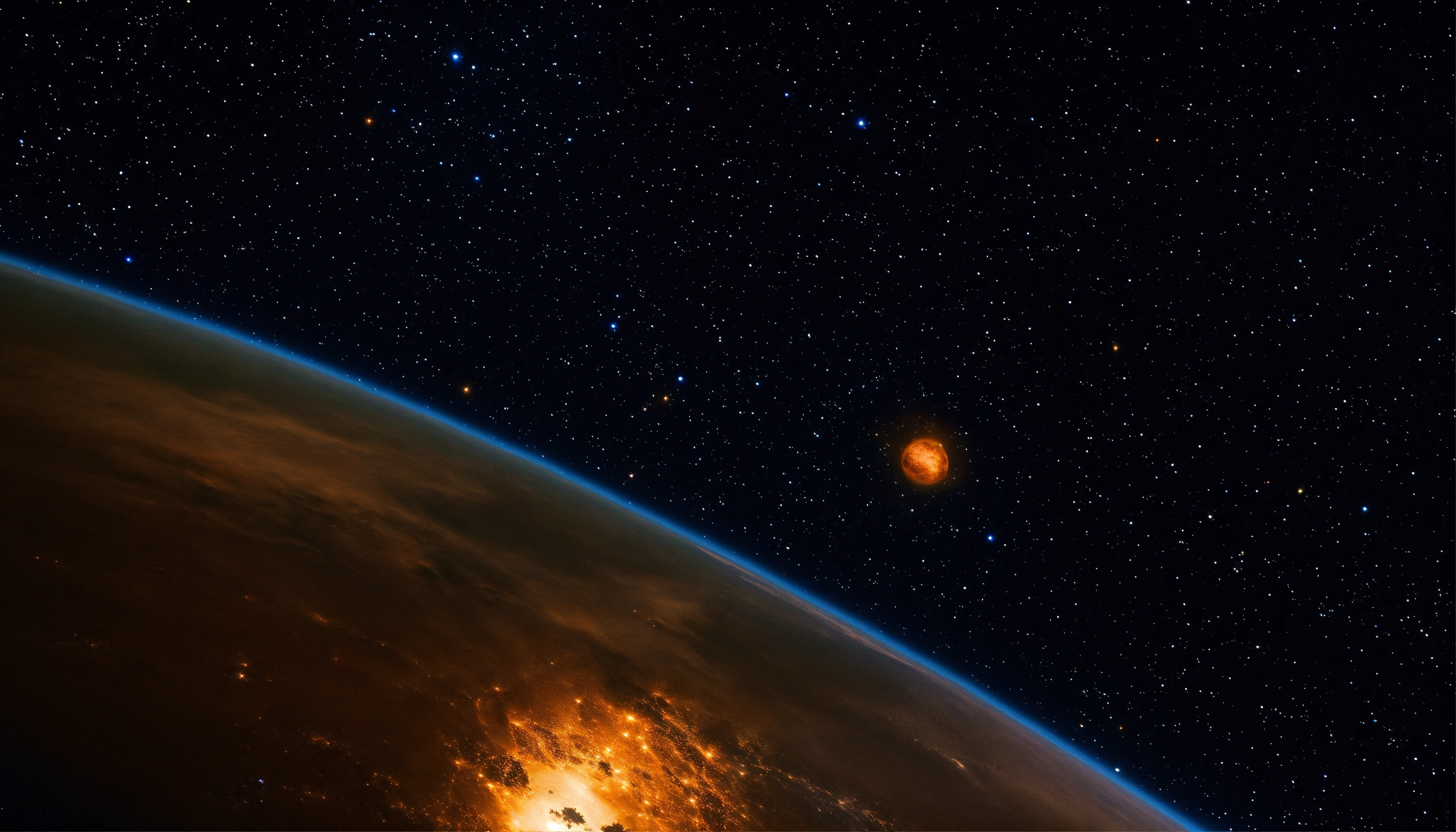 Lexica - Image of a part of planet earth seen from space the background ...