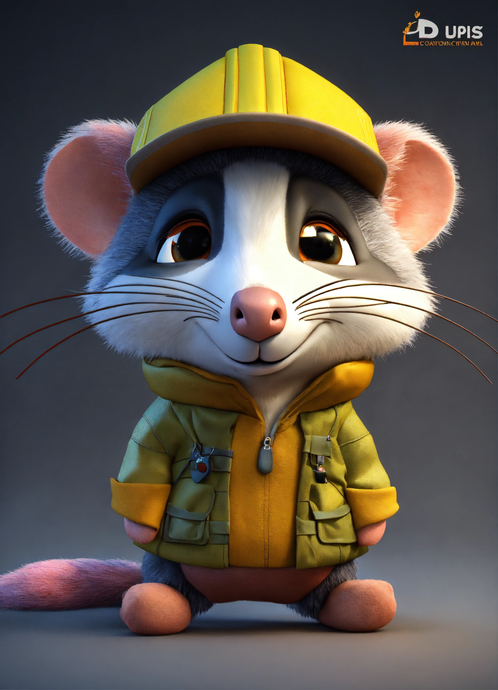 Lexica - Create an accurate 3D representation of the character Lupi the ...