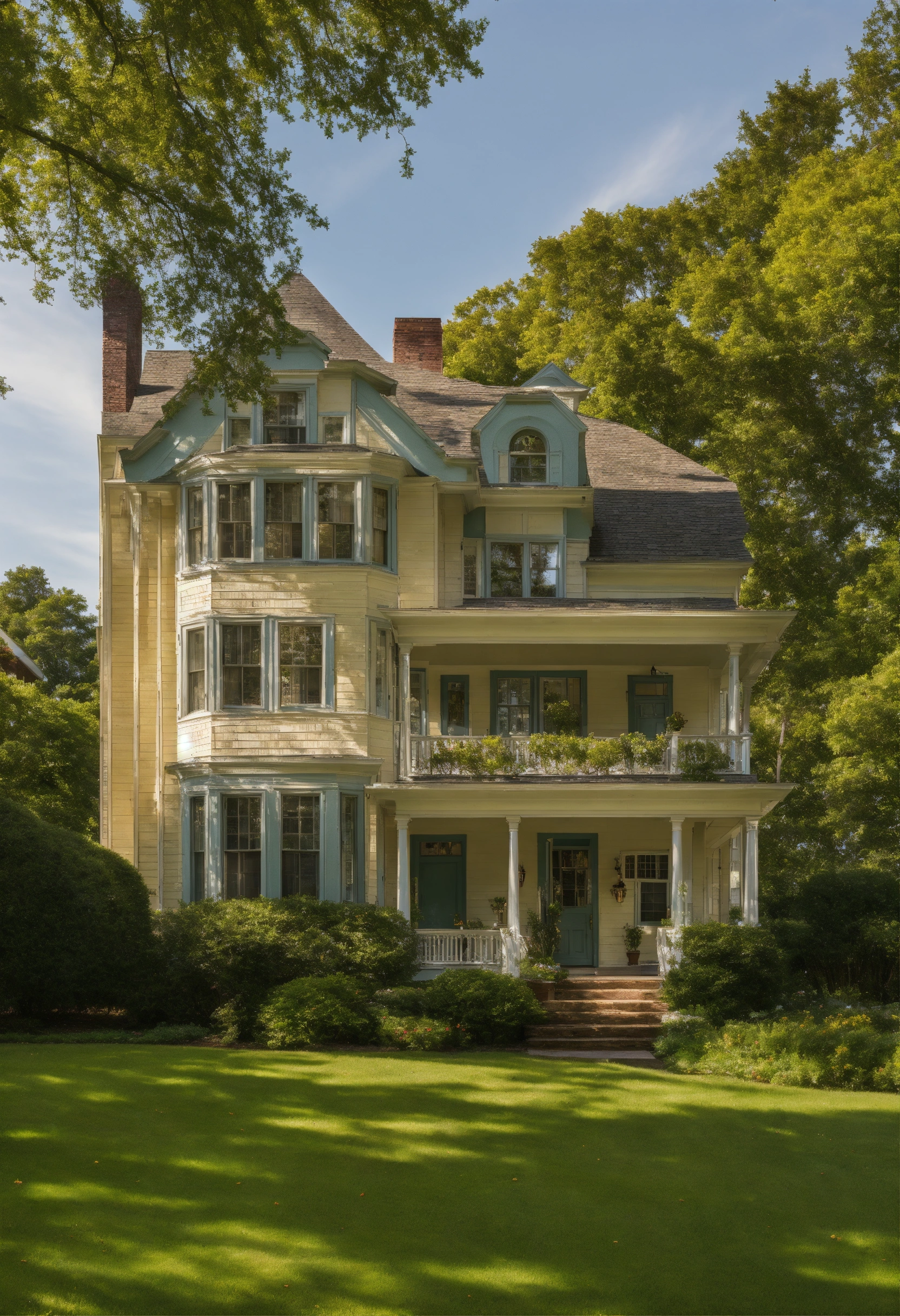 Lexica - 1920s colonial revival house