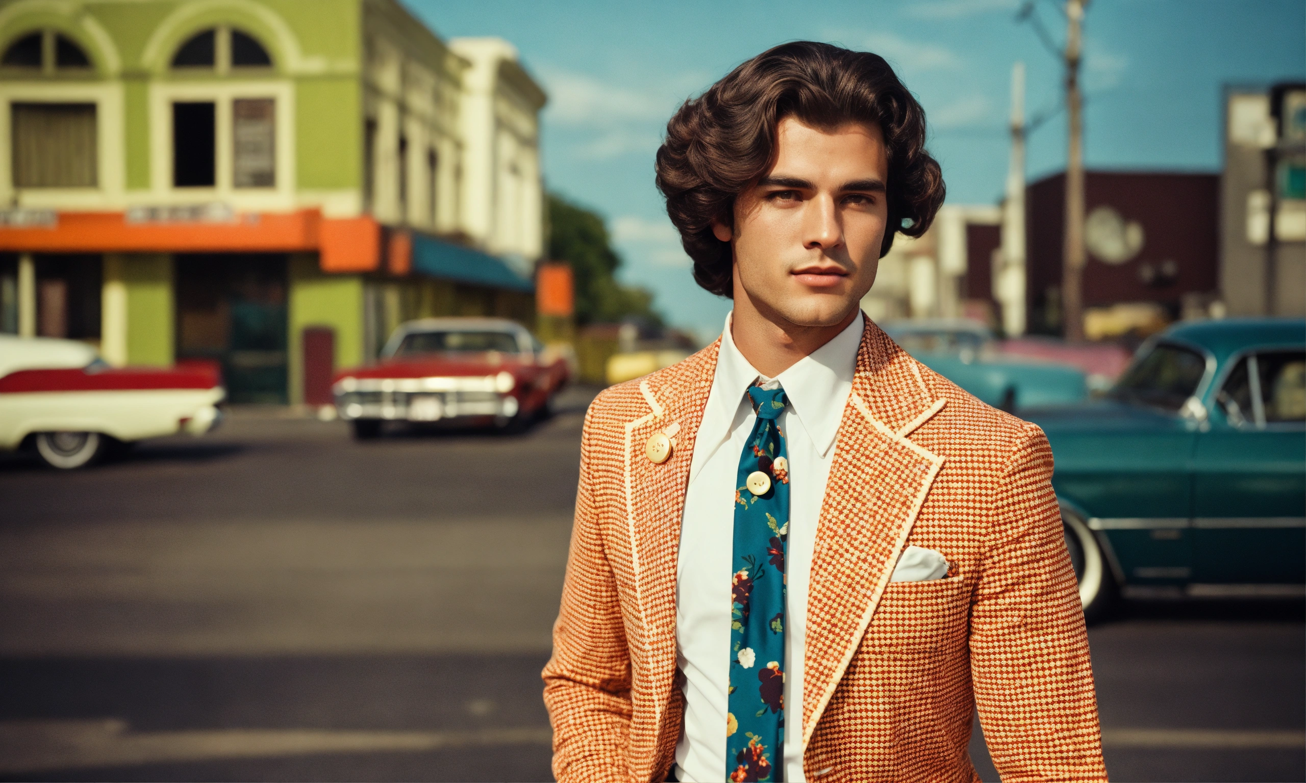 Lexica - Create an elaborate scene in the photograph capturing a young ...