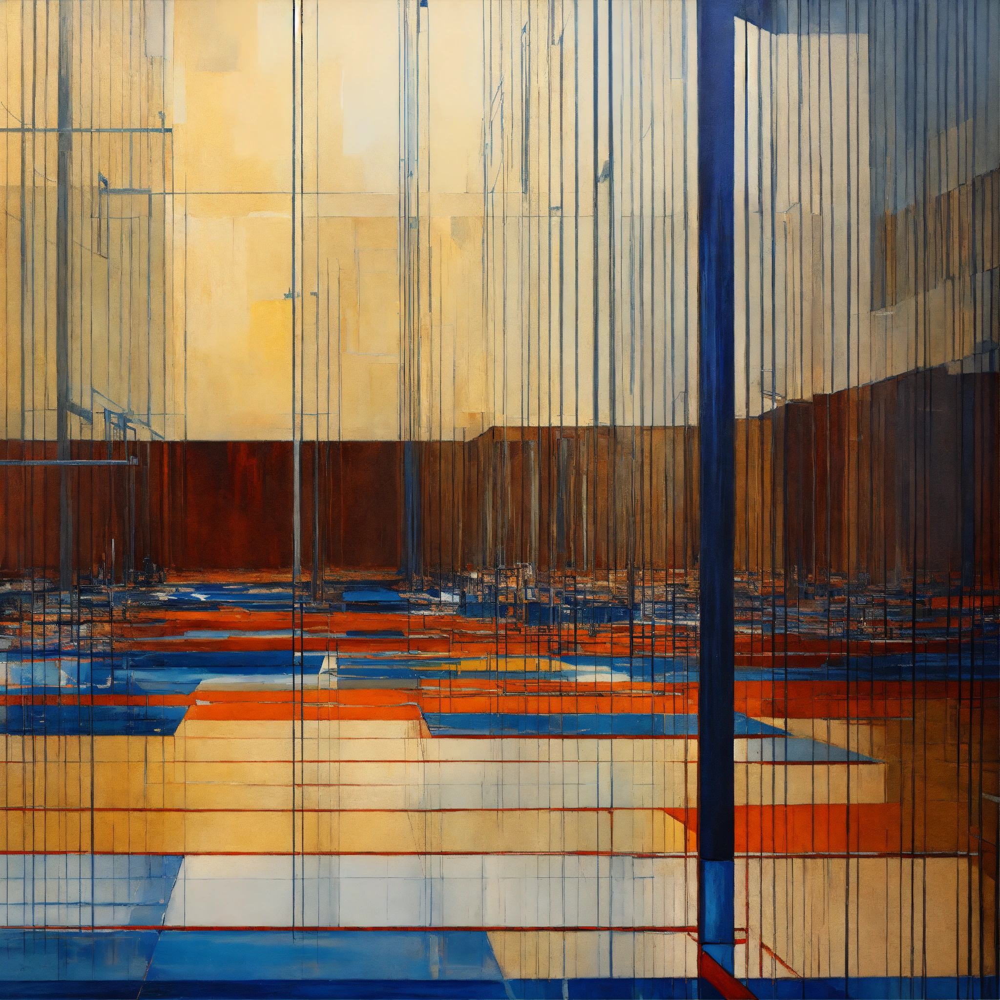 Lexica - Monica Rizzolli, recursive art, oil painting, recursive art ...