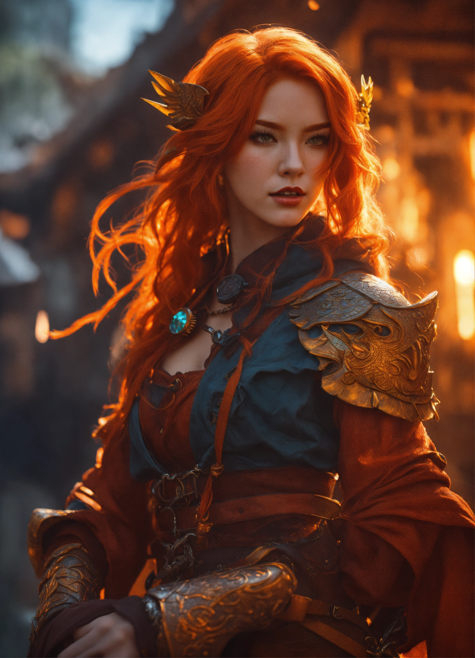 Lexica - Draconic claws and no hands, draconian jaw, scales in her face ...