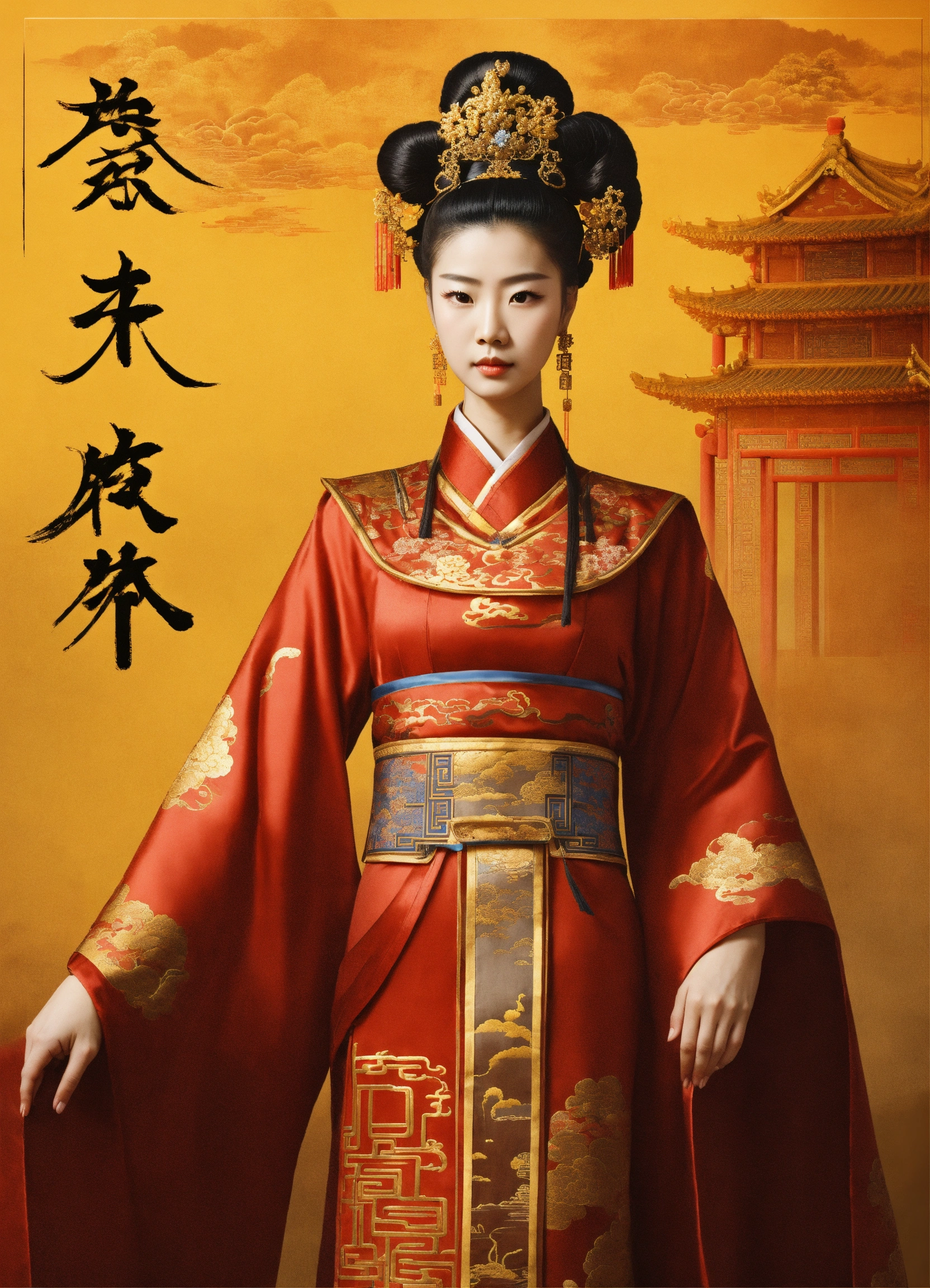 Lexica - Text Wu Zetian, Chinese empress, ancient Chinese temple
