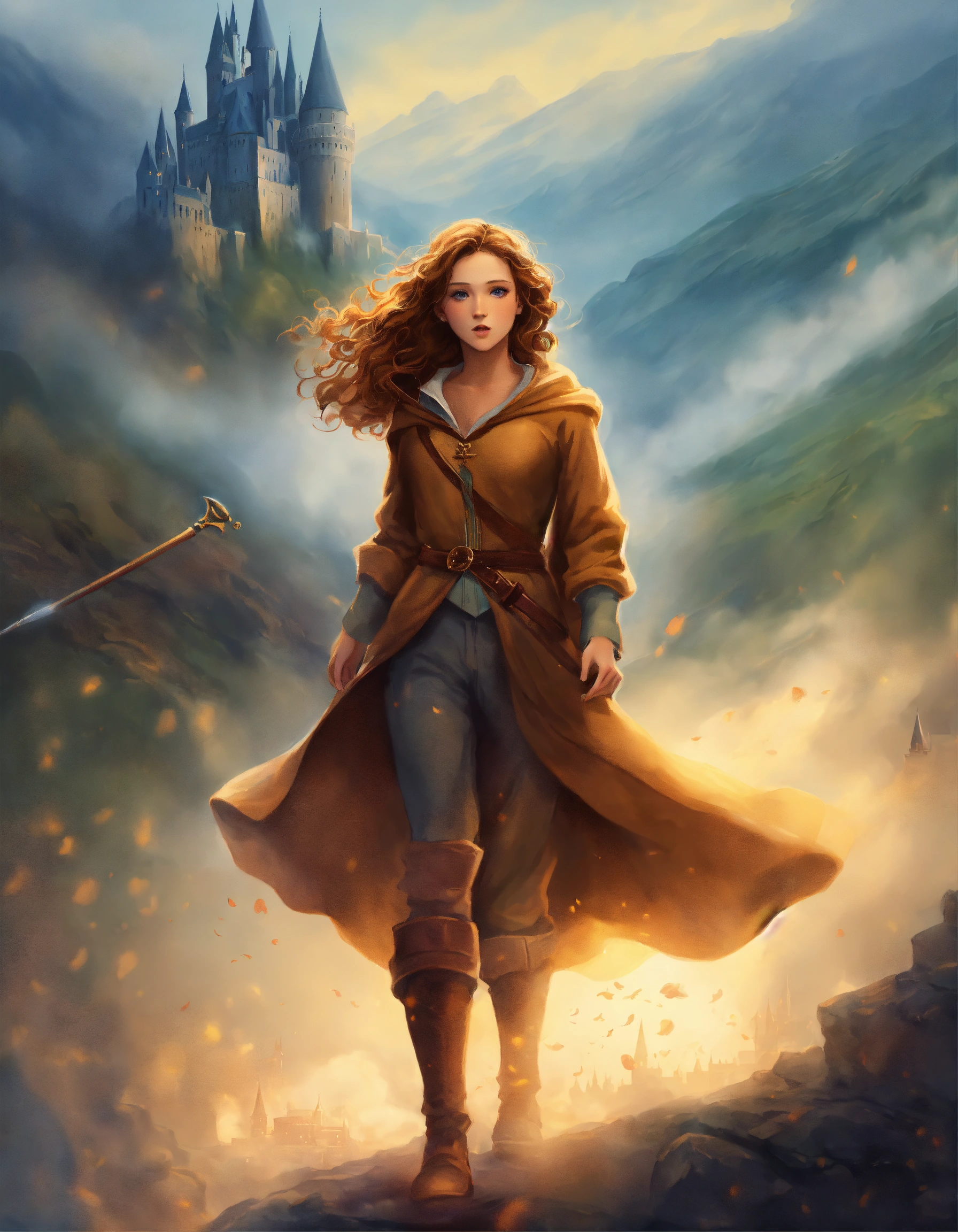 Lexica - Create a beautiful cover Illustrated paint cover inspired by ...