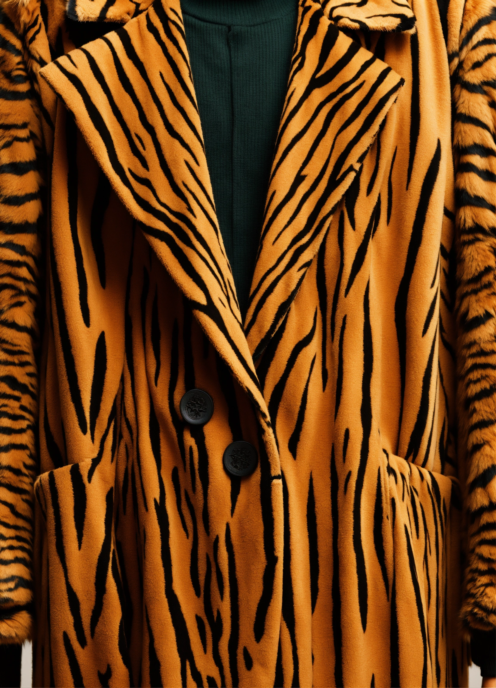 Lexica - Coat tiger pattern