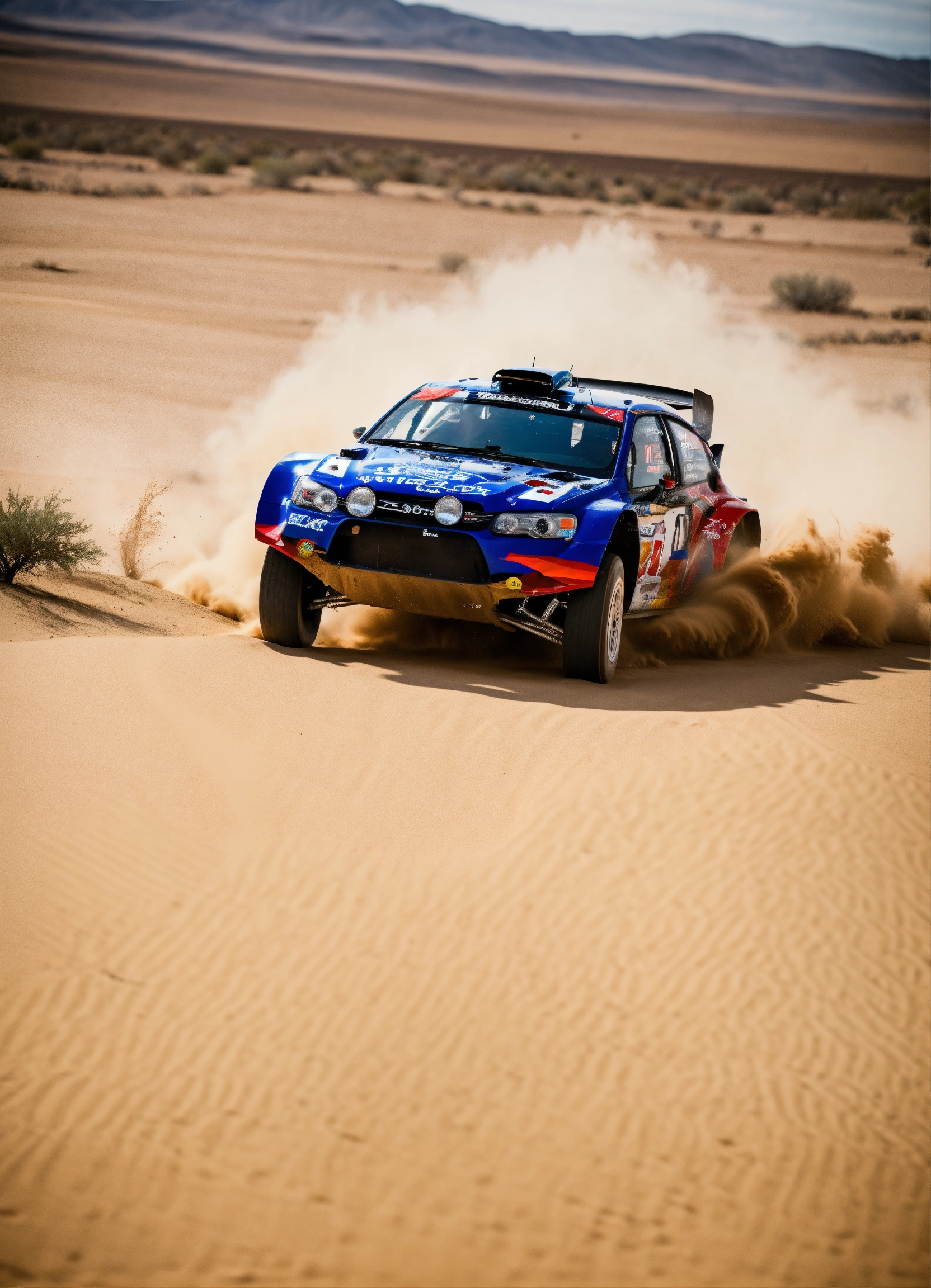 Lexica - Worlds fastest rally car in desert