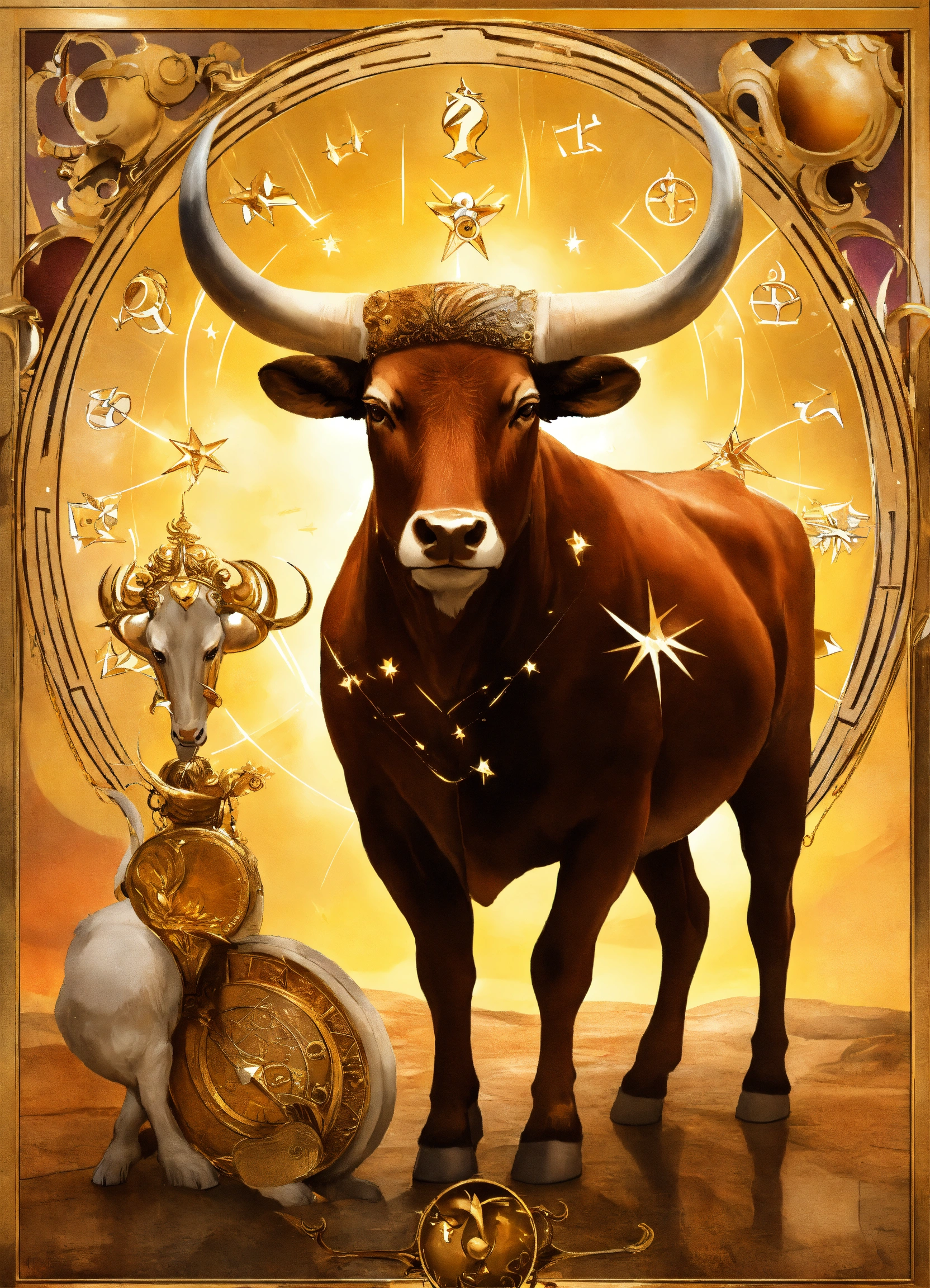 Lexica - Taurus zodiac and astrological theme with Venus and The Taurus ...