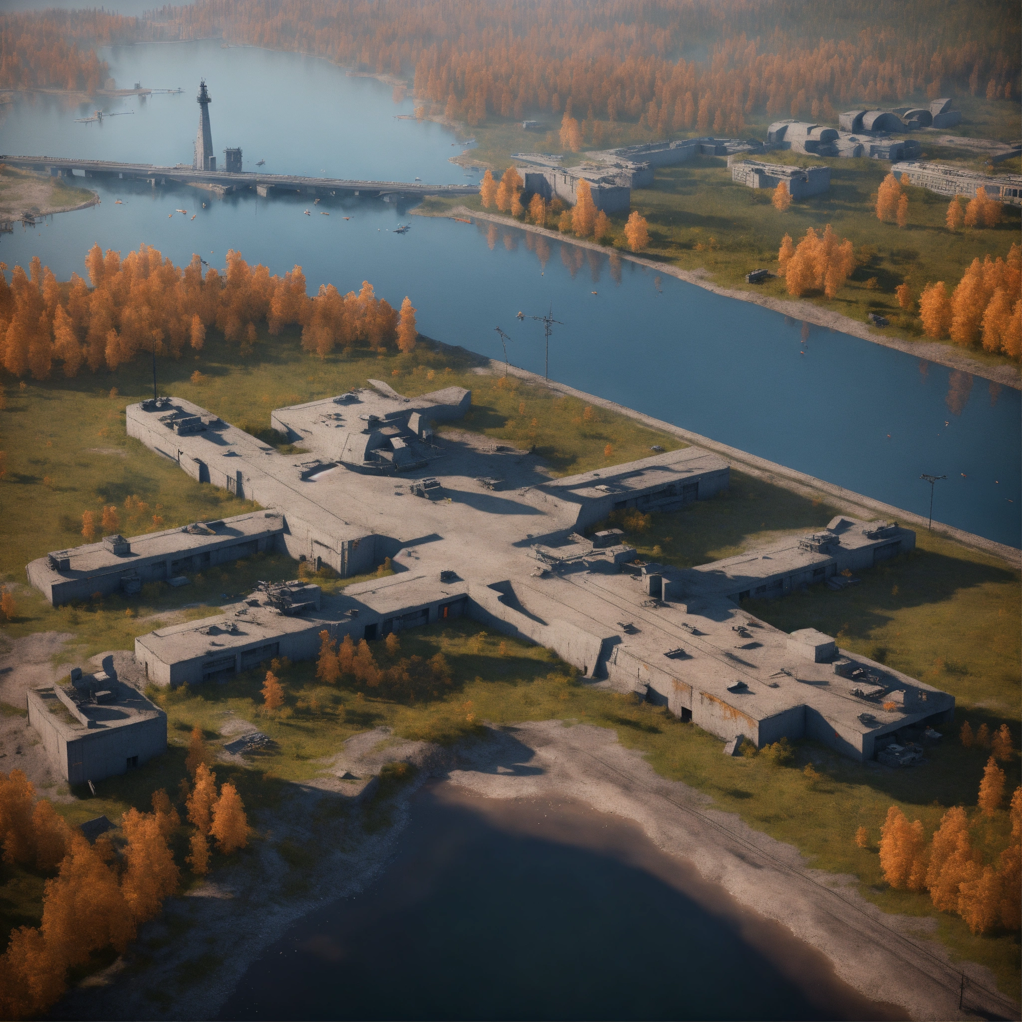 Lexica - 80s russian concrete war base hyper realstic 8k
