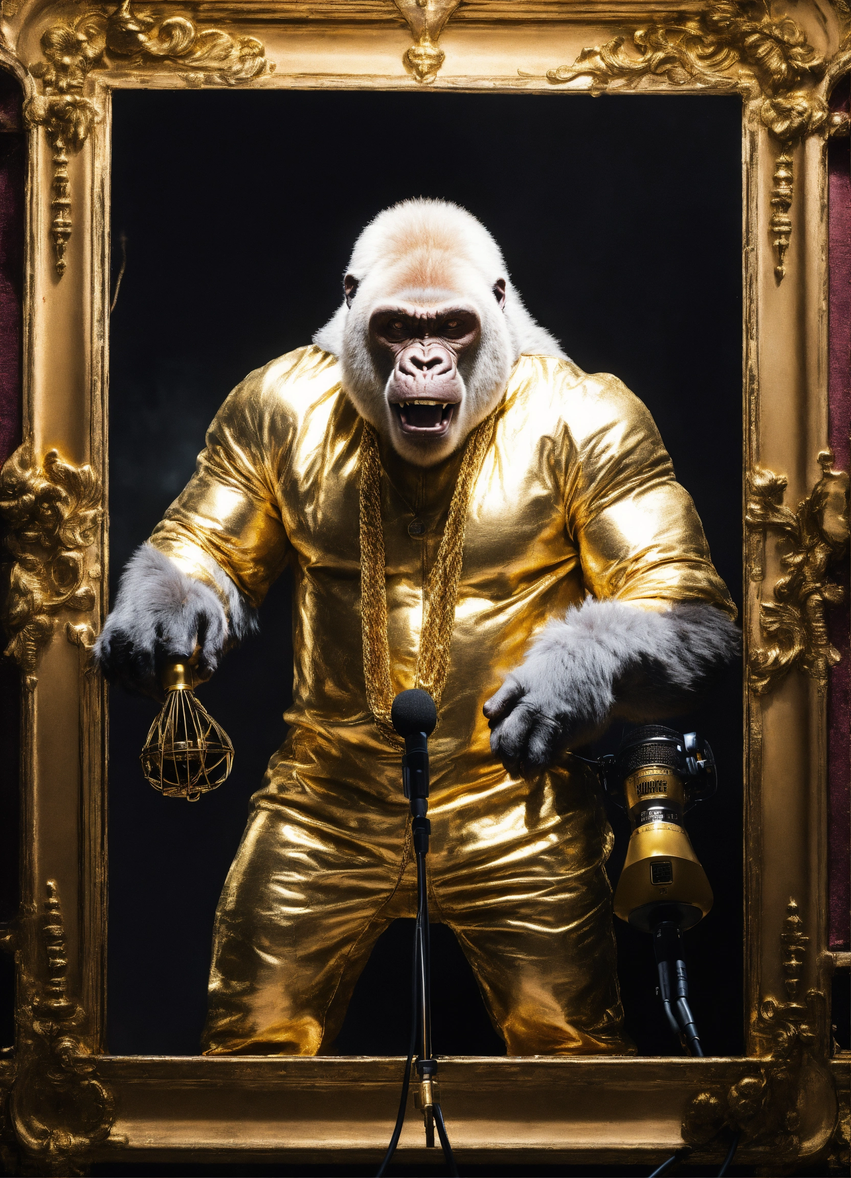 Lexica - Album cover for rapper Guy House, album titled “Honkey Kong ...