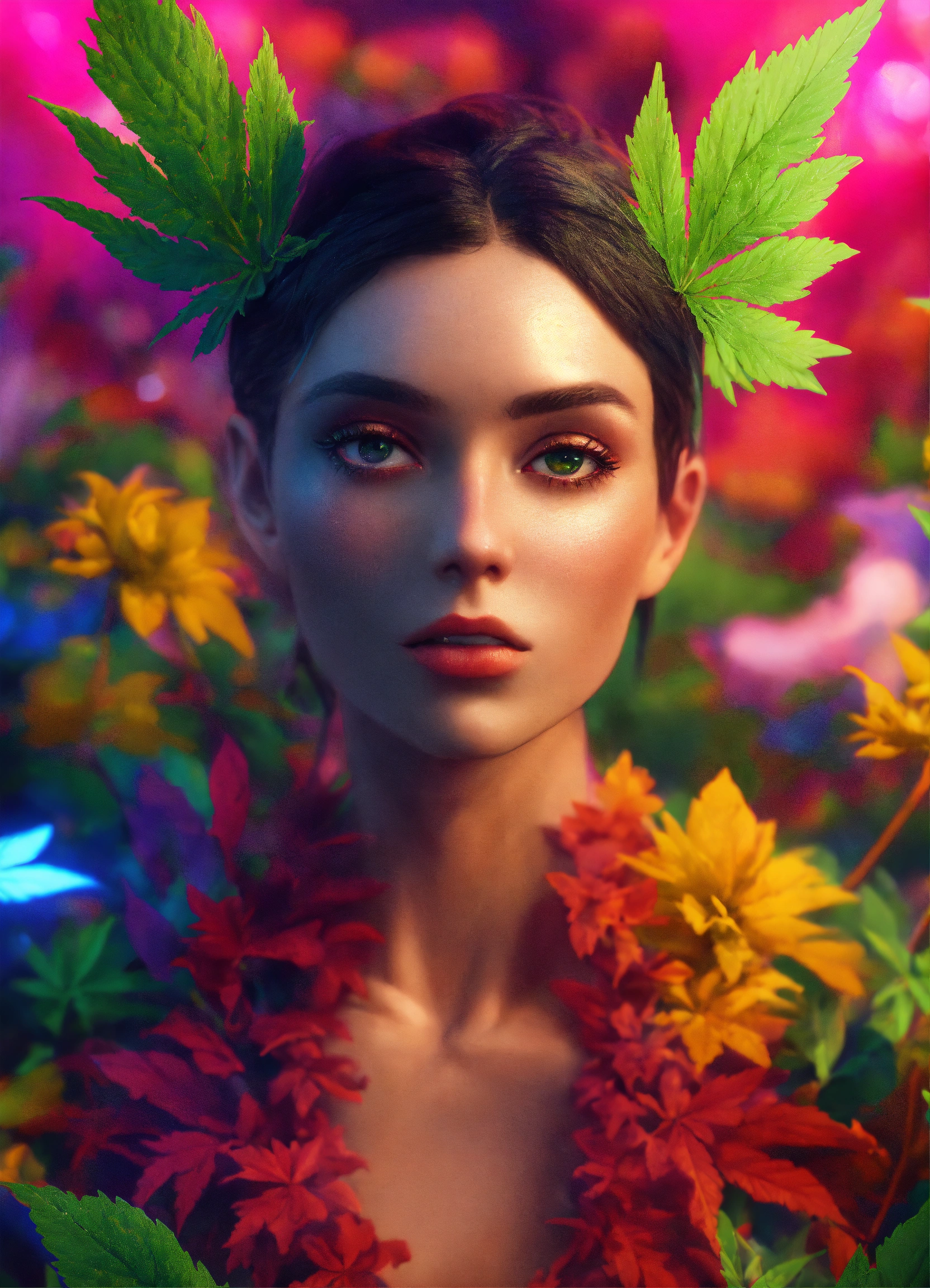 Lexica - I'd rather be away with the faeries. The marijuana leaf ...