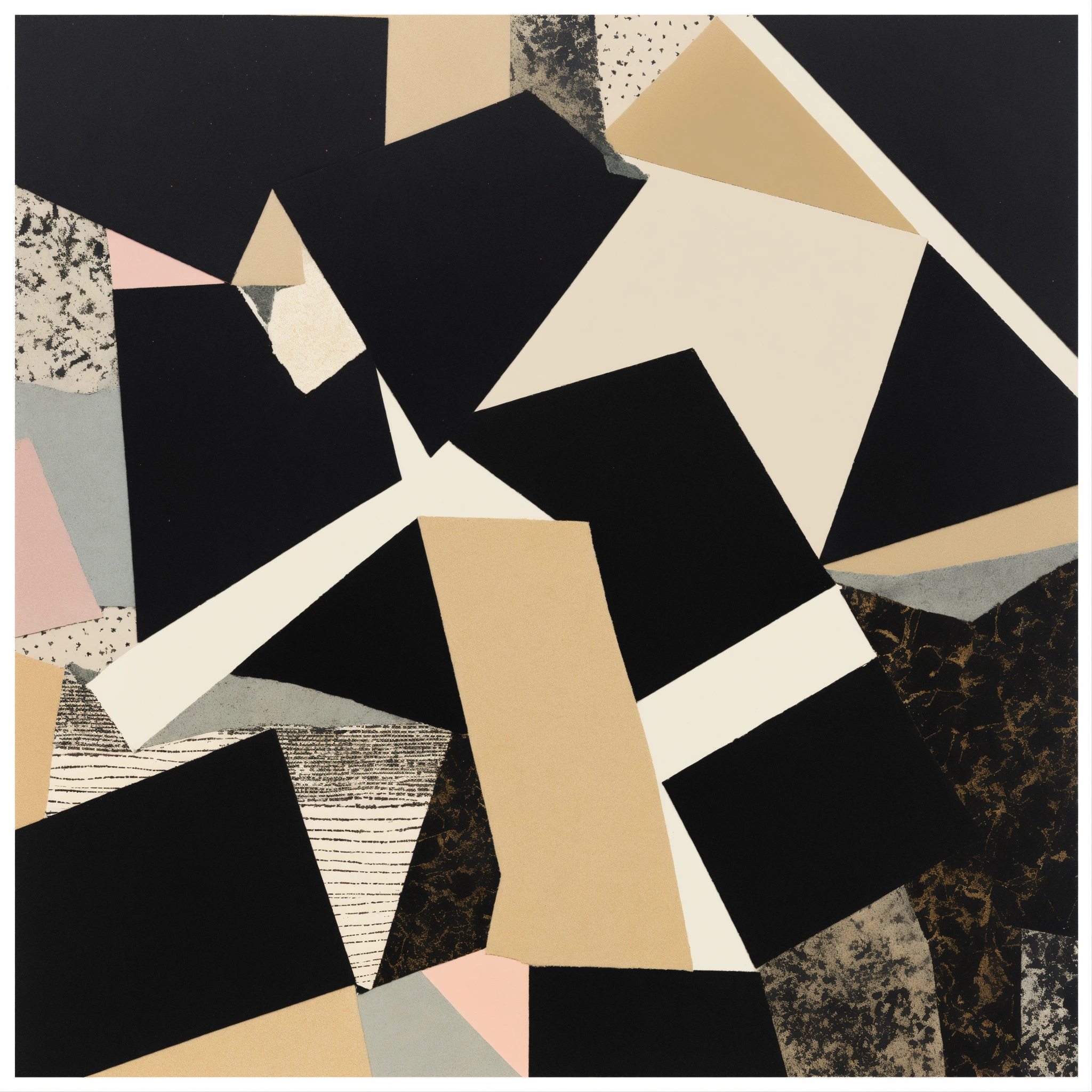 Lexica - Fragments, riso design, texture, pastels black cream, forgetting