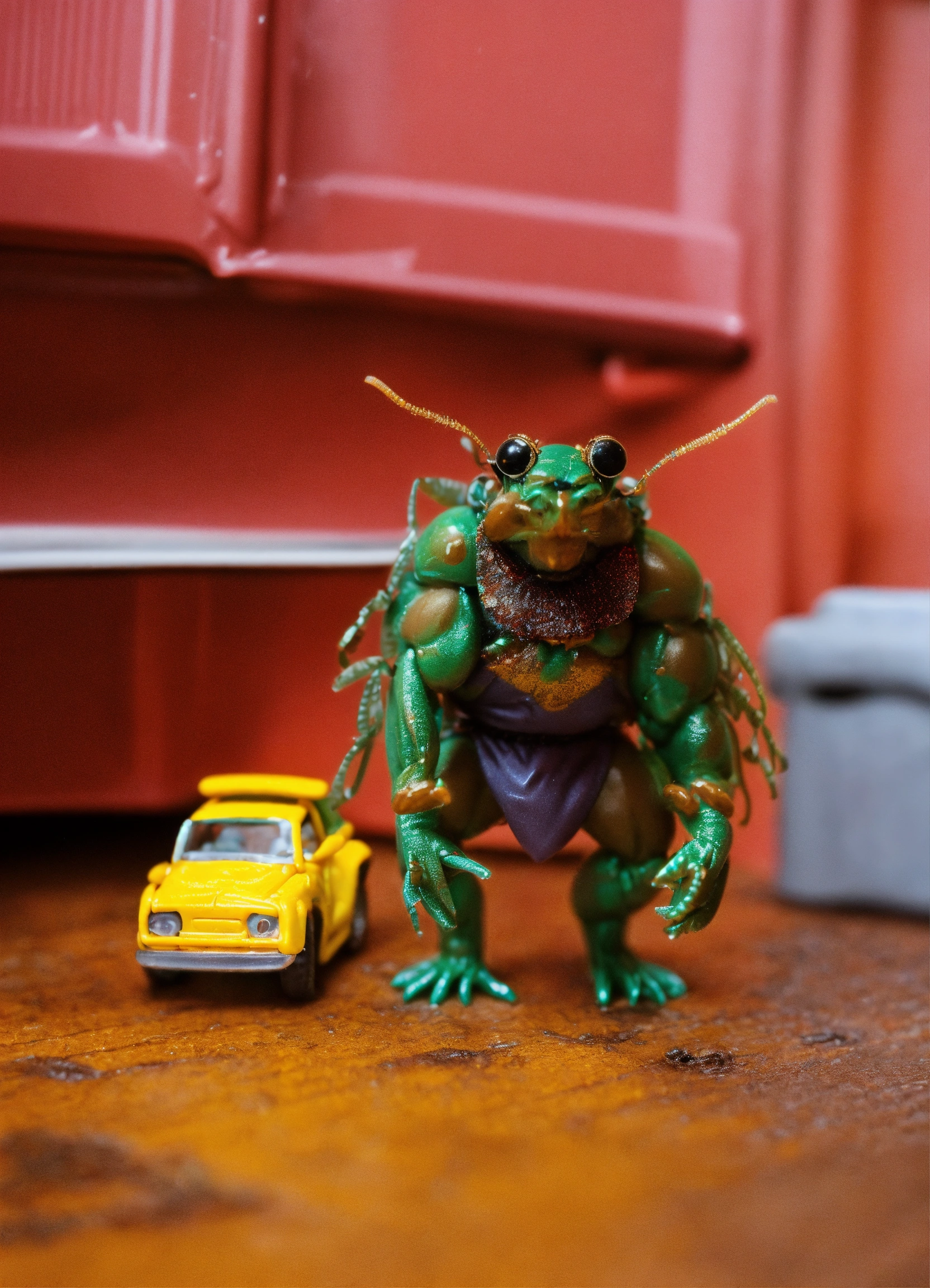 Lexica - 1 inch Bug size Shrunk tiny shrinking micro Rapper fairy toy ...