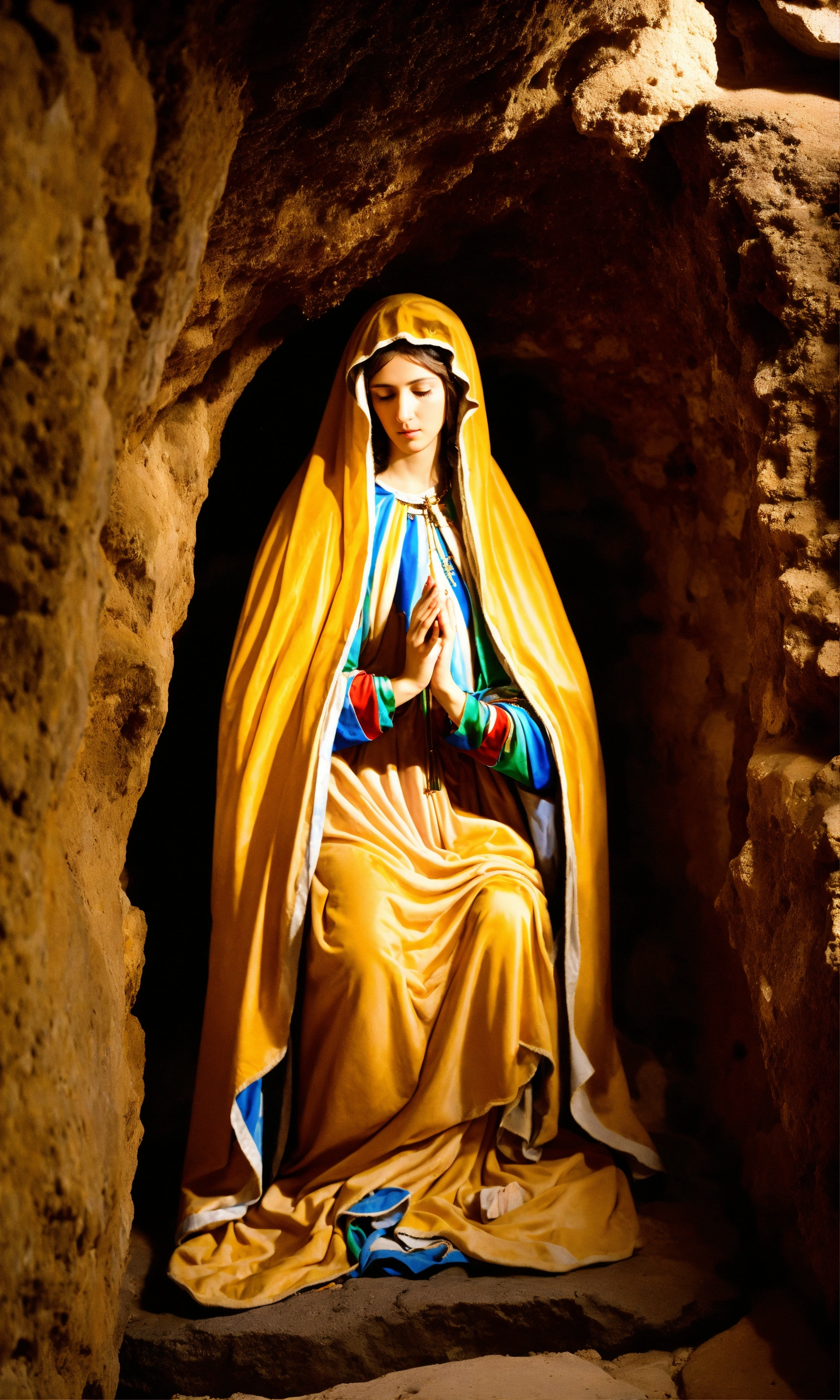 Lexica - VIRGIN MARY ON THE CAVE OF THE NATIVITY.