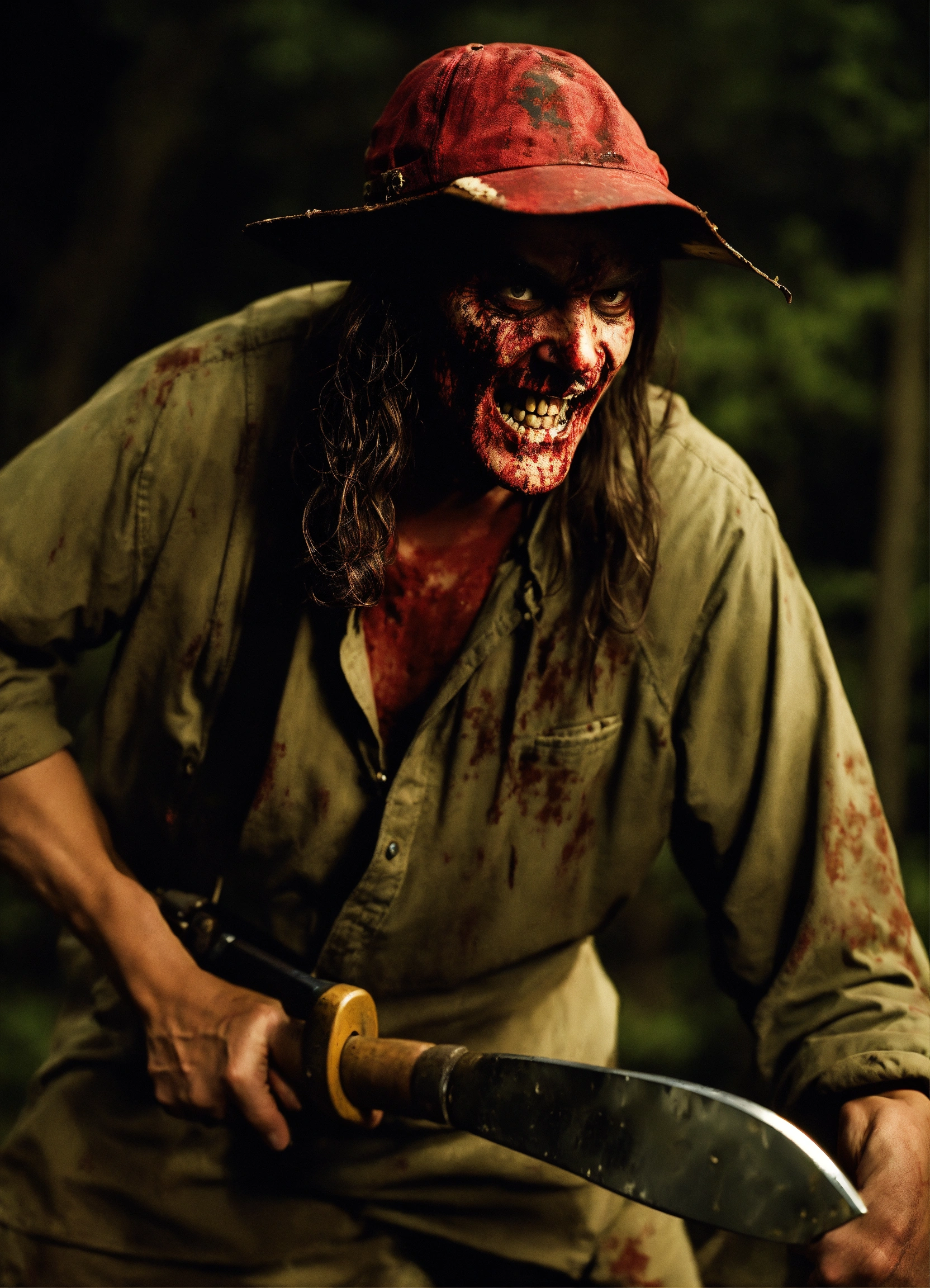 Lexica - Creepy man with a hatchet the antagonist three fingers from ...