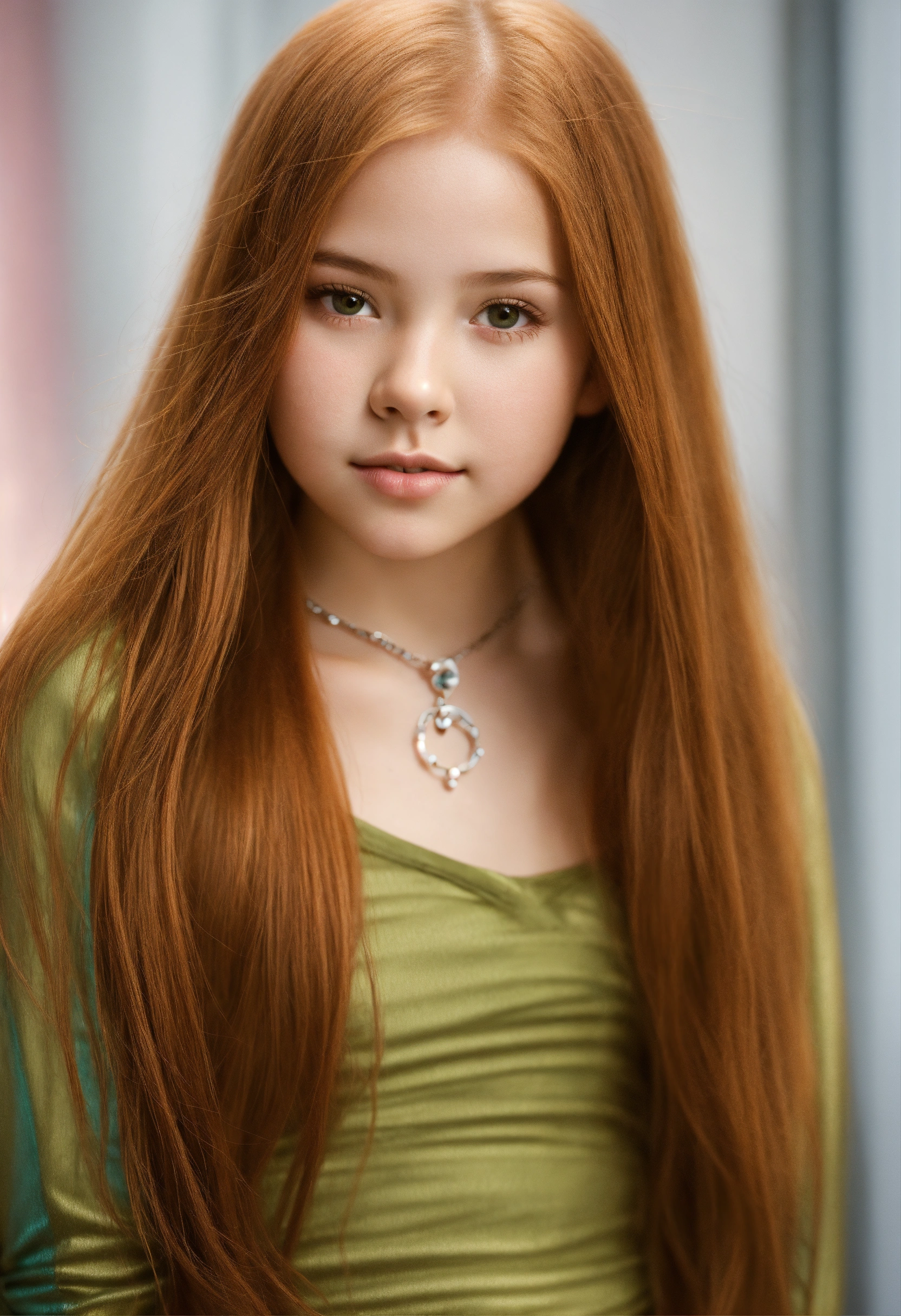 Lexica - Very pretty, red head tween girl, very young looking, center ...