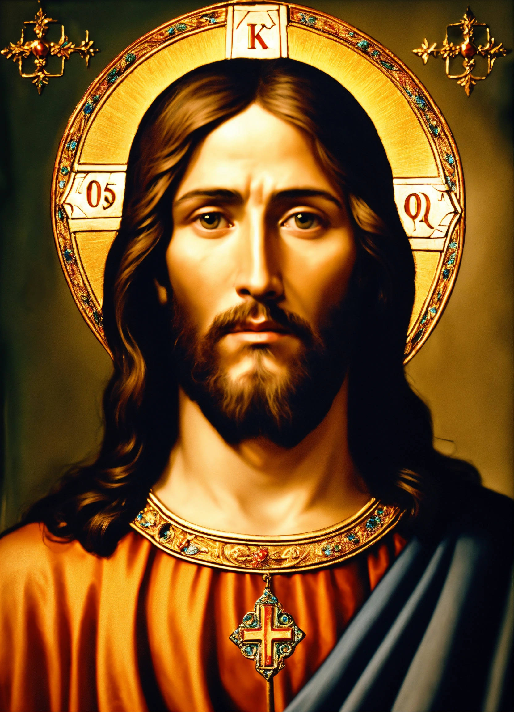 Lexica - The holy face of jesus christ as a photographic ultrarealistic ...