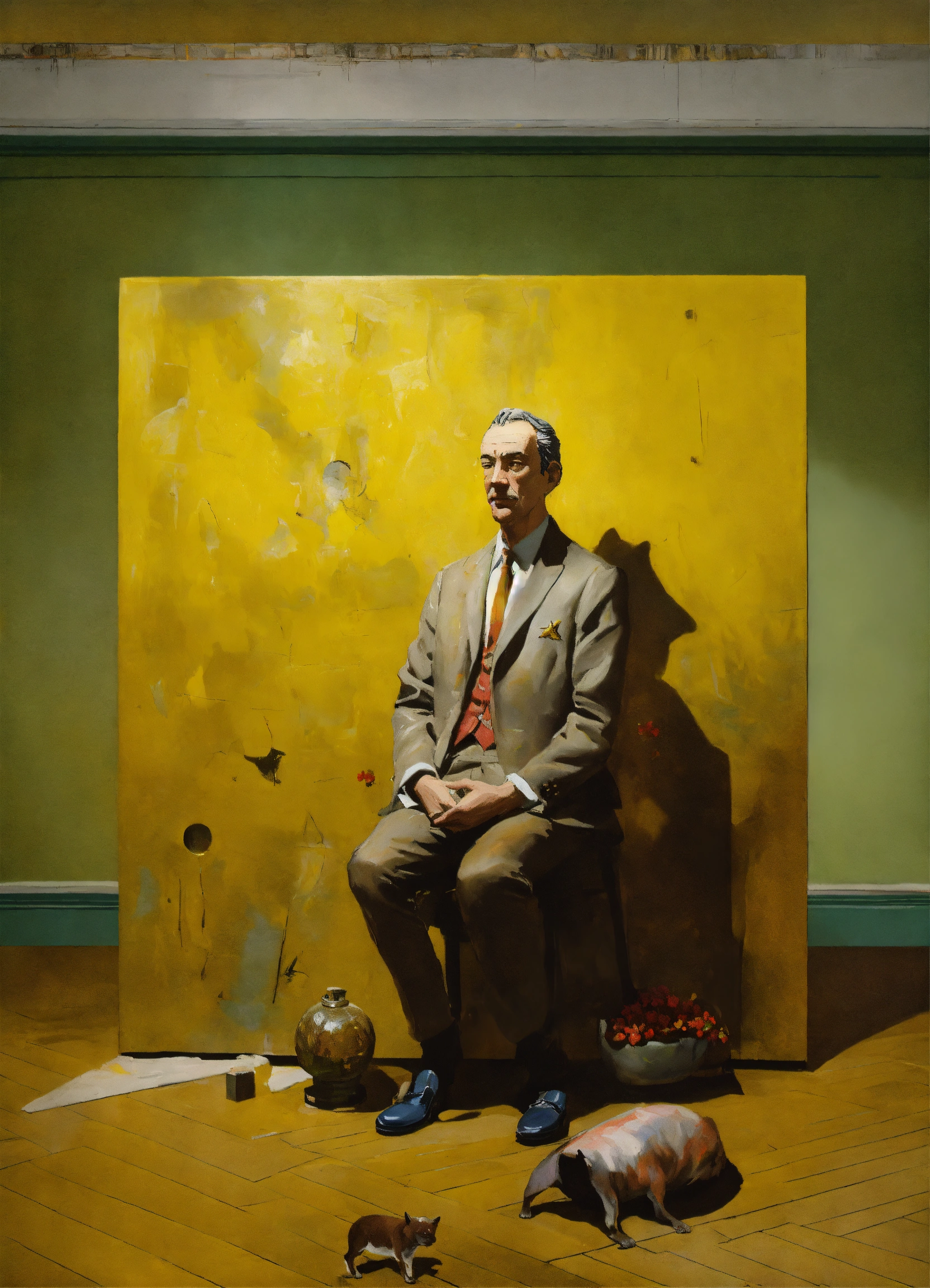 Lexica - You'll own nothing and be happy,sculpture by Adrian Ghenie ...