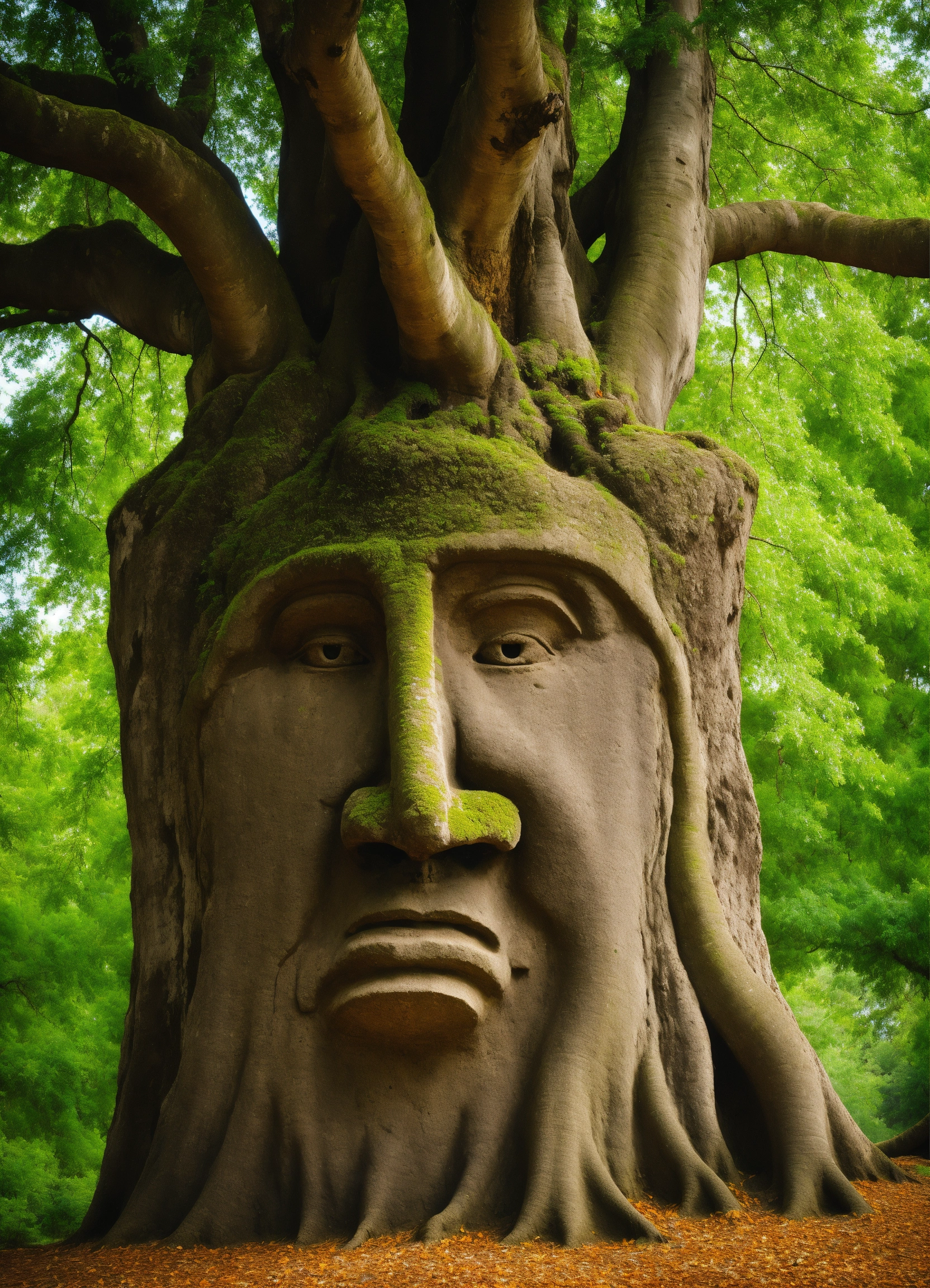 Lexica - An ancient tree with a face