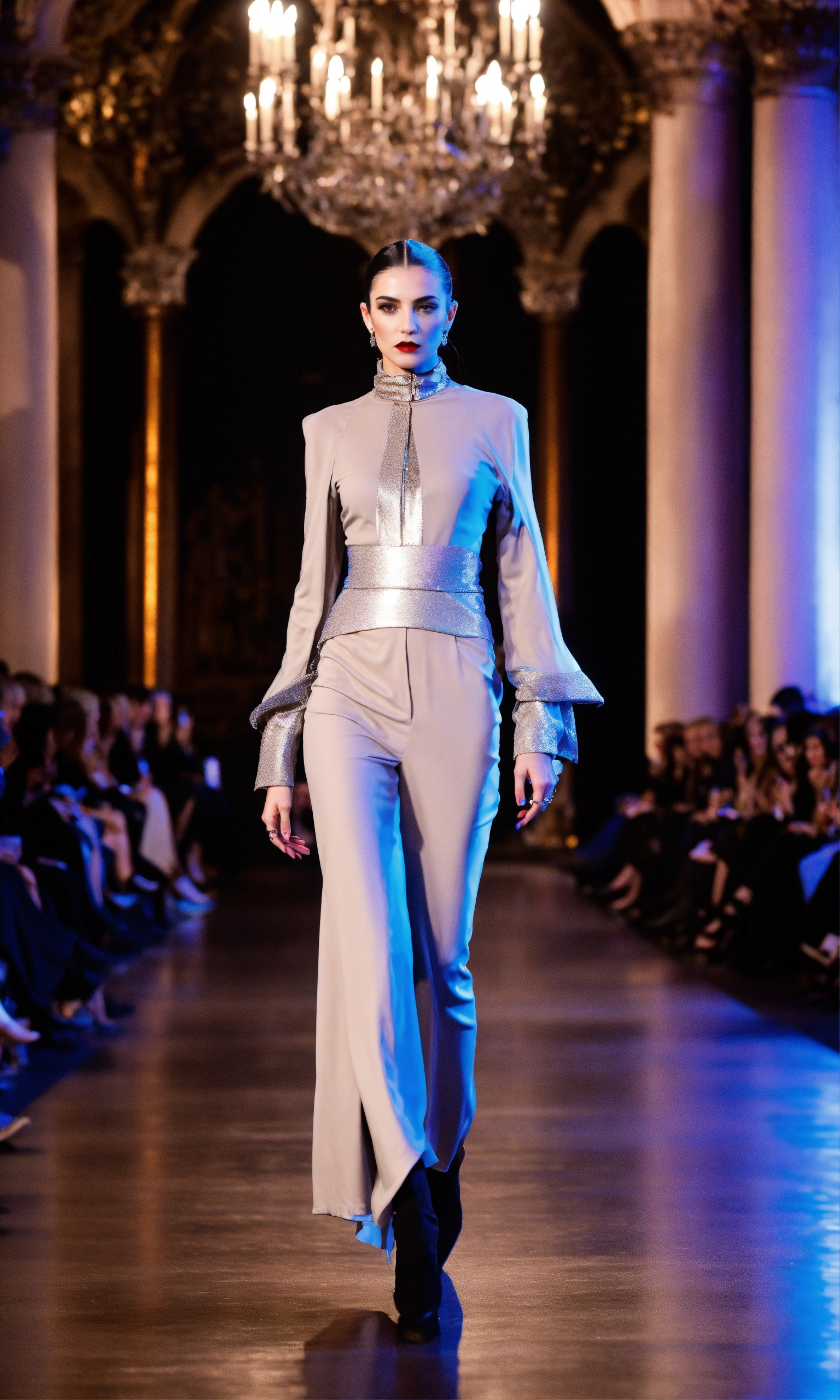 Lexica - Lothlorien androgynous royal vampire walking runway during ...