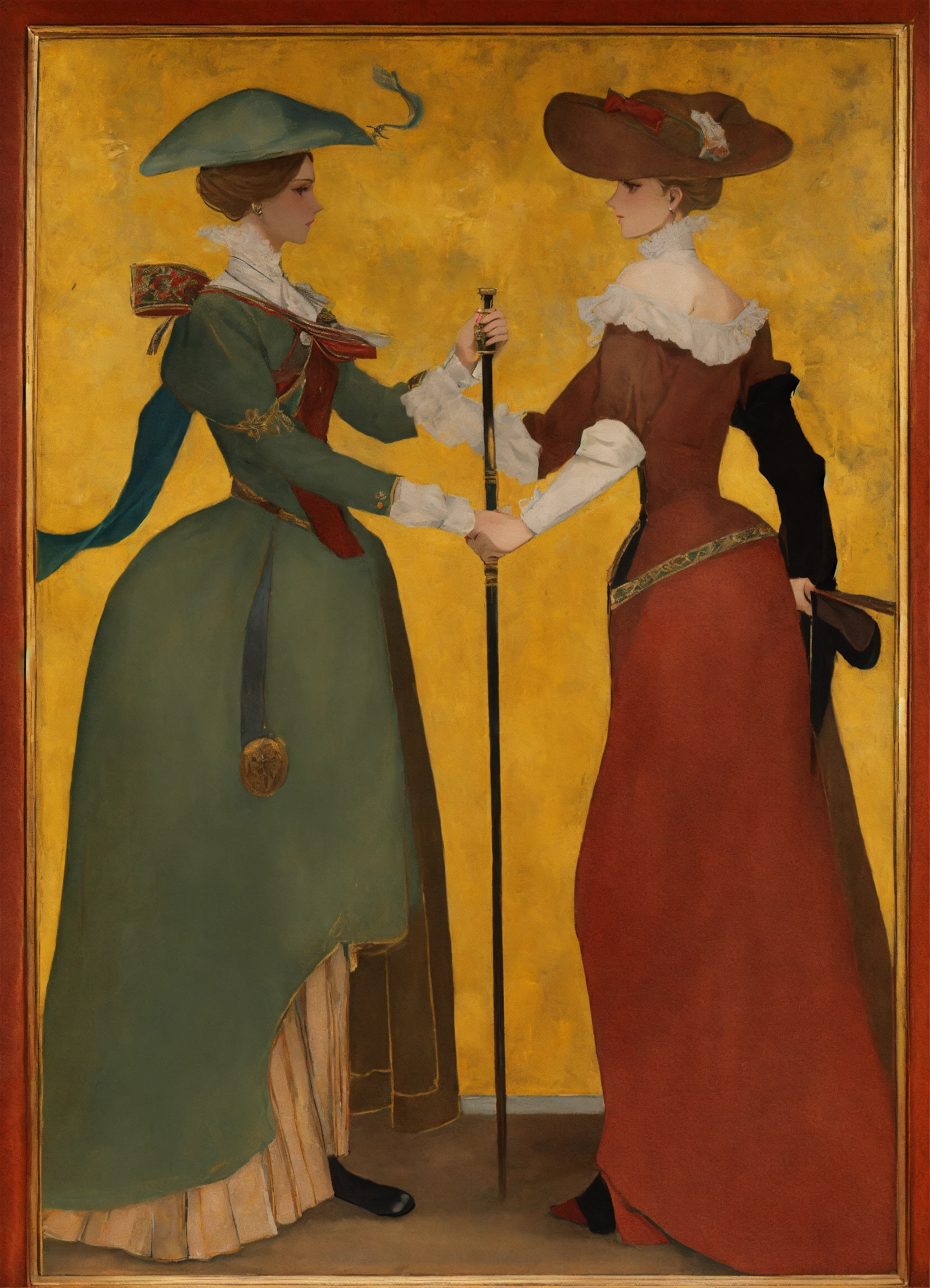 Lexica - 2 duelling women