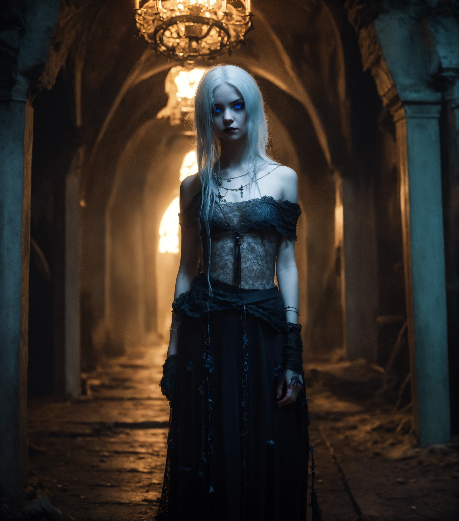 Lexica - Body portrait, sehr kindhafte deadly pale twelve year old ...