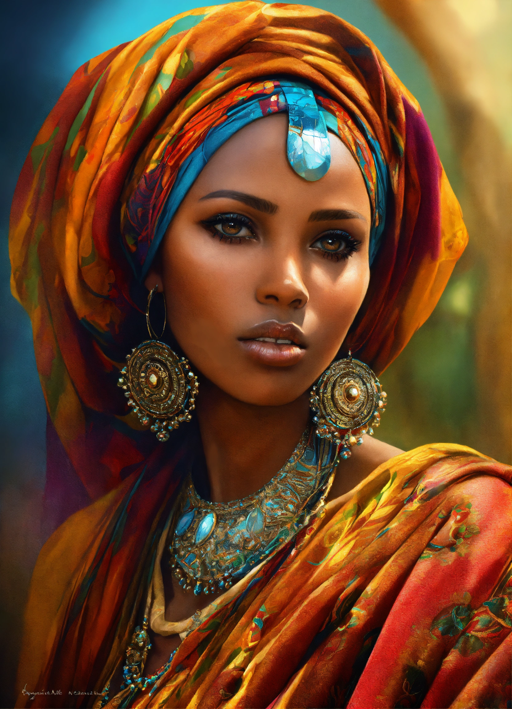 Lexica - A ultra beautiful Somali woman, intricate, hyper-realistic ...
