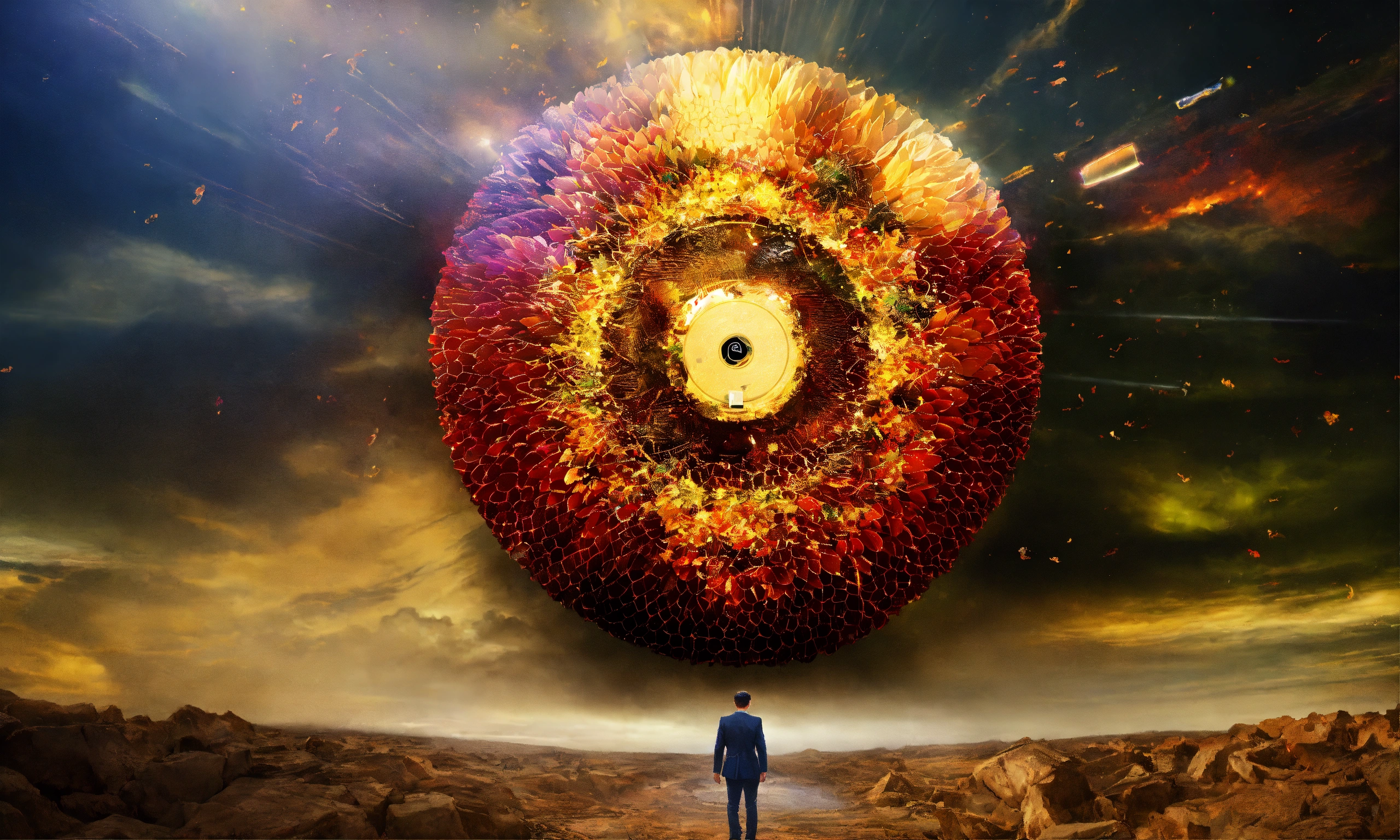 Lexica - Epic shot of a cd cover against fear and panic, Letting go of ...