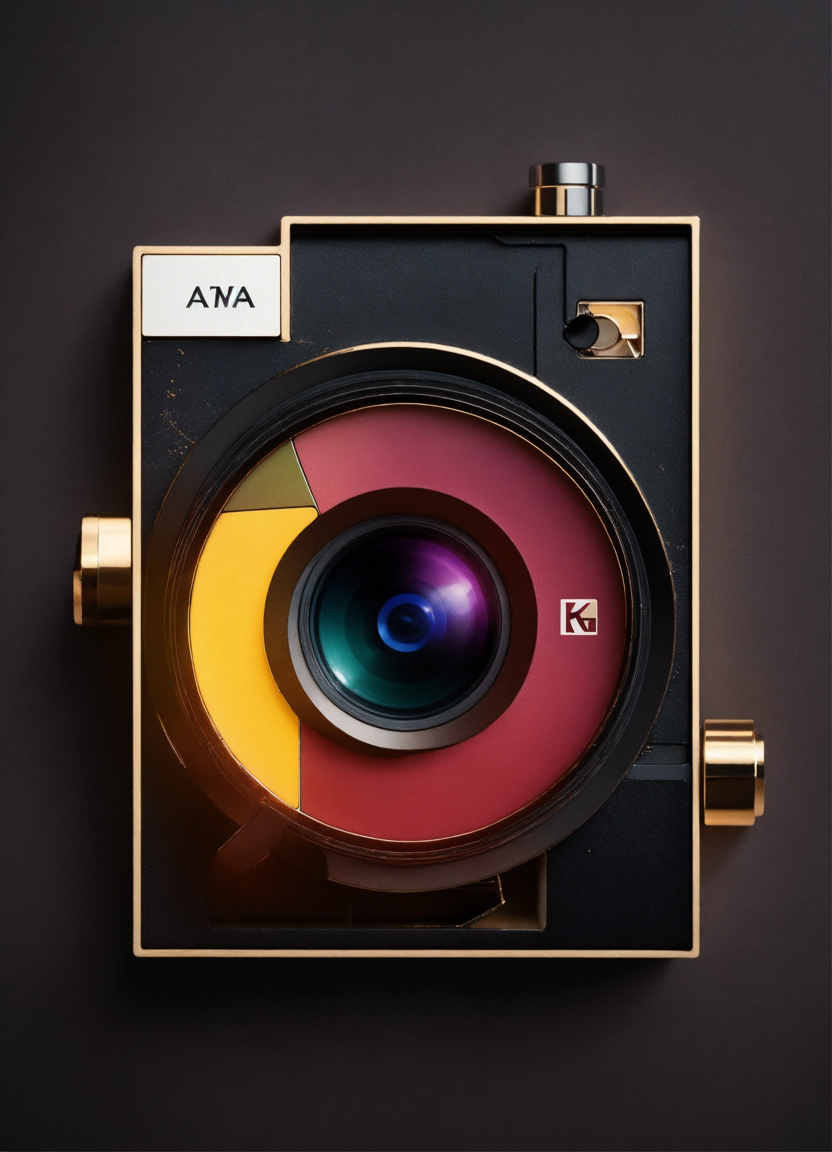 Lexica - "Design a logo that seamlessly combines a camera and a jigsaw ...