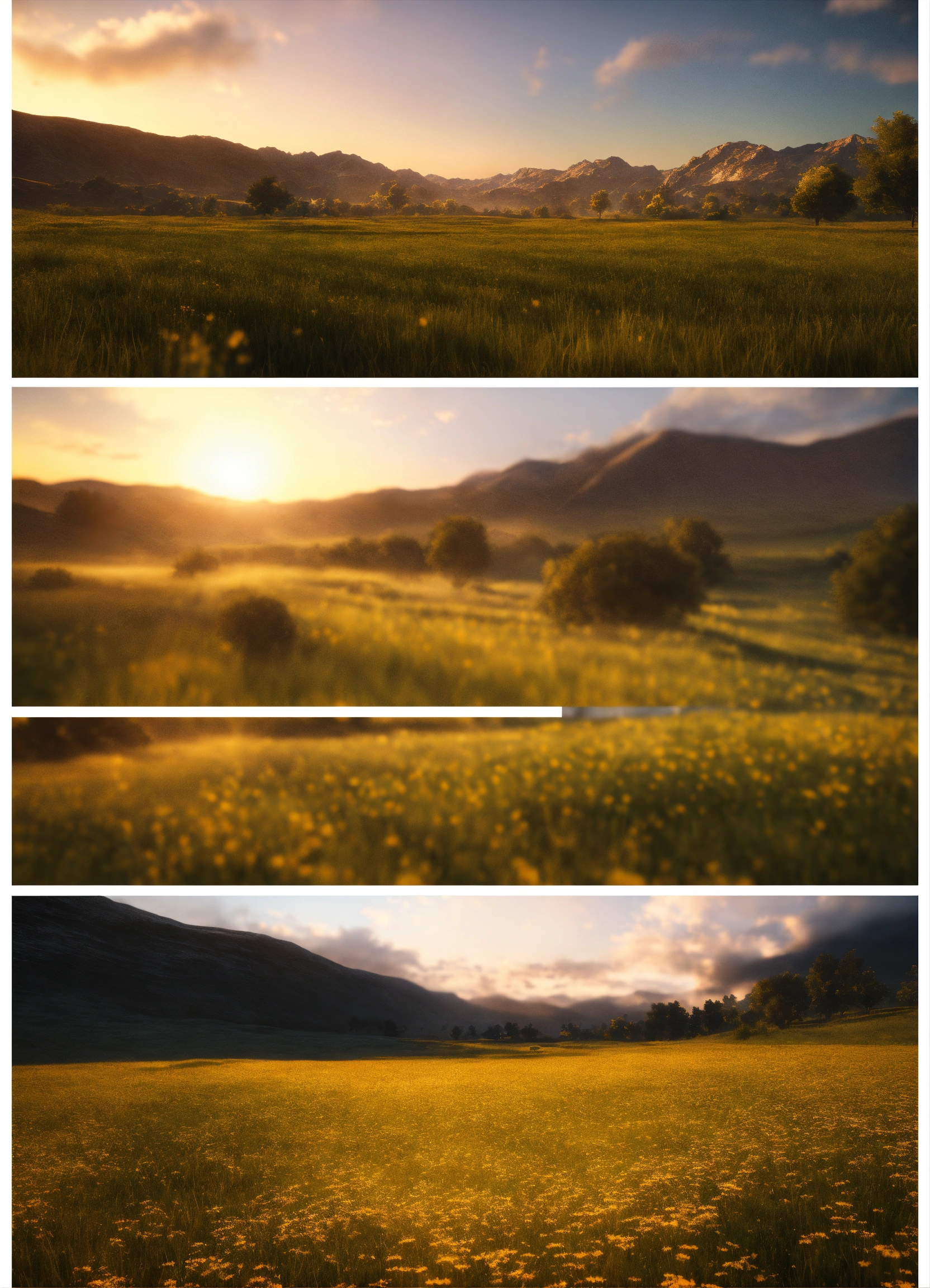 Lexica - Large open field, massive trre of life, Cinematic style, High ...