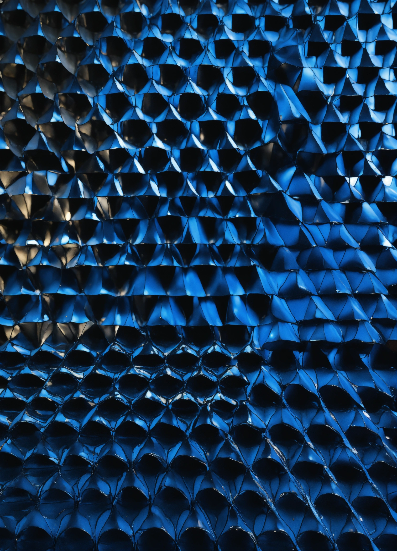 Lexica - Blue and black background