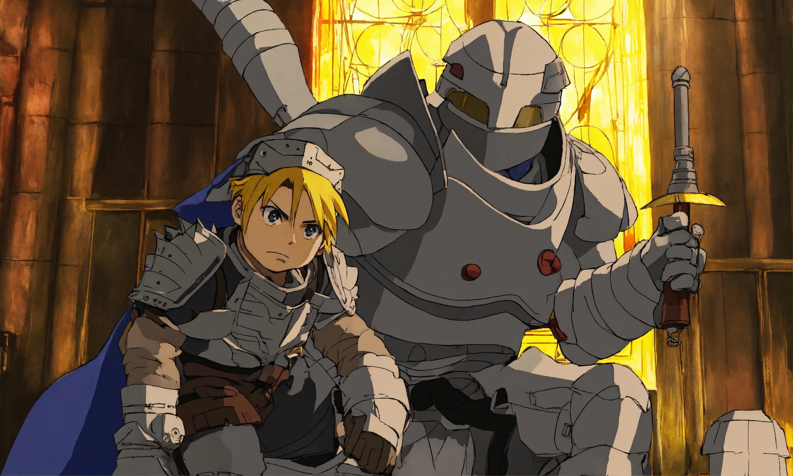 Lexica - Edward and Alphonse elric from the anime full metal alchemist ...