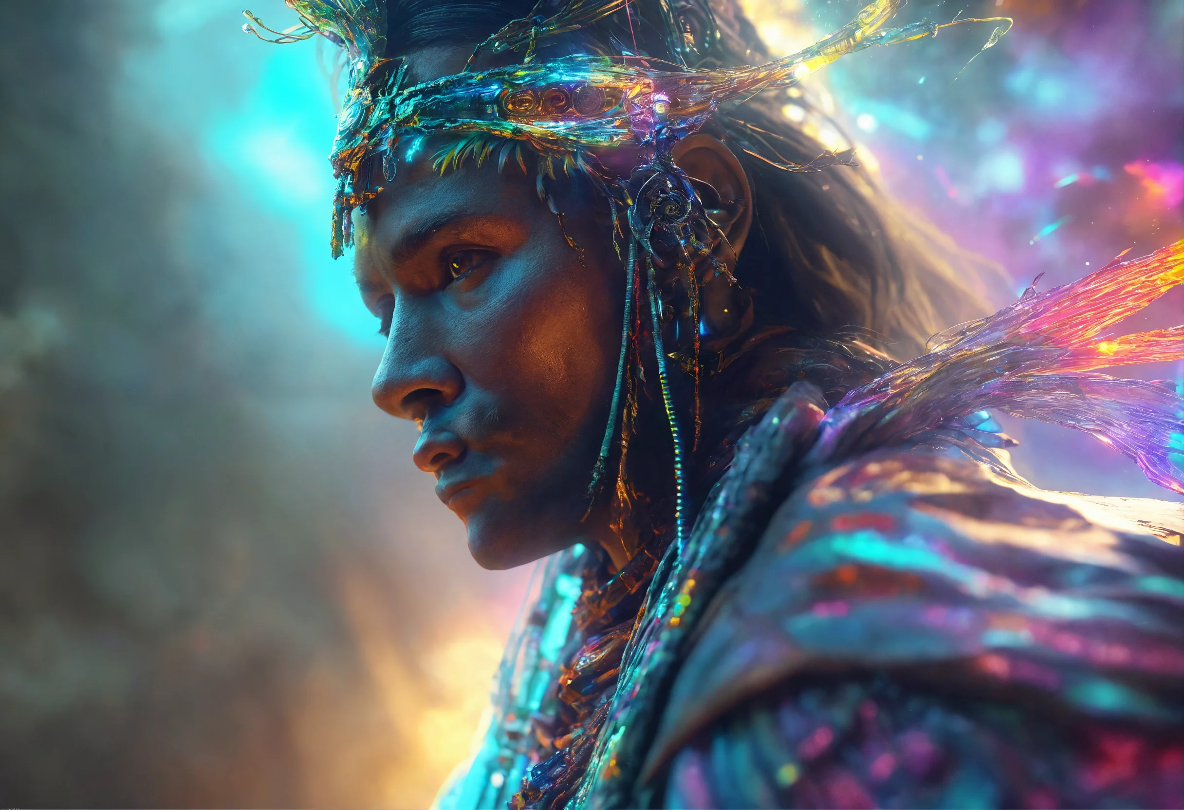 Lexica - Perfect CGI of a magical scifi character , codename the ...