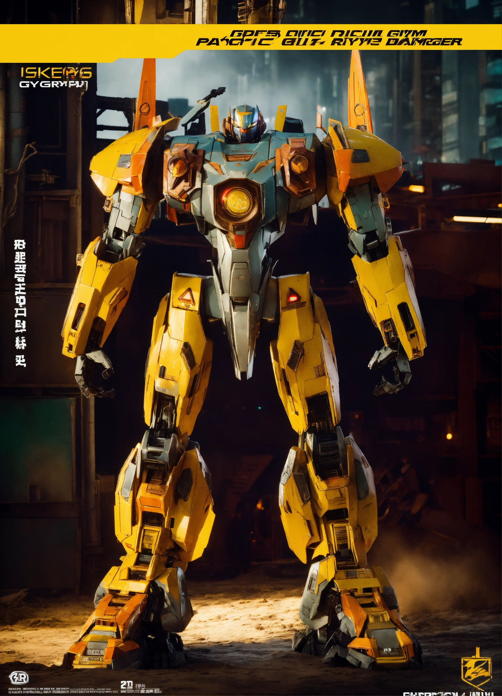 Lexica - Pacific Rim gyps Danger battle mech
