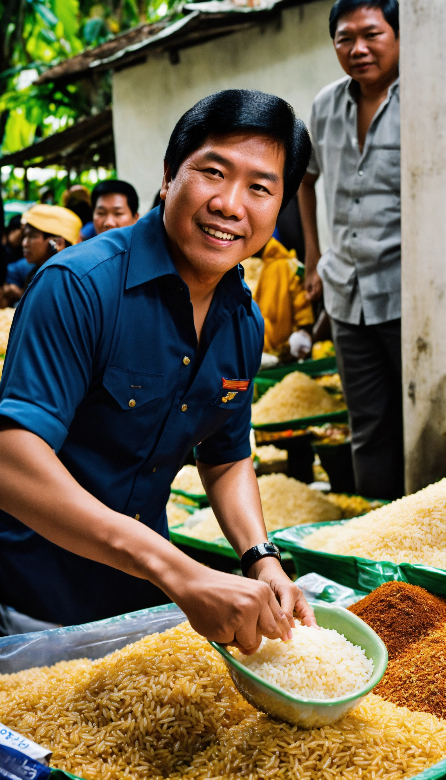 Lexica - Bongbong marcos, ferdinand marcos jr. selling 20 pesos rice in ...