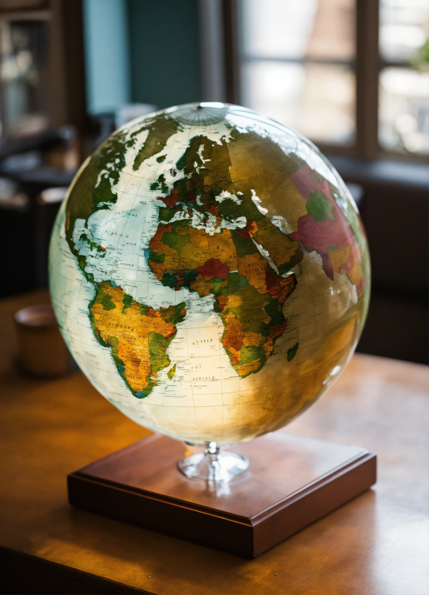 Lexica - A glass see through globe