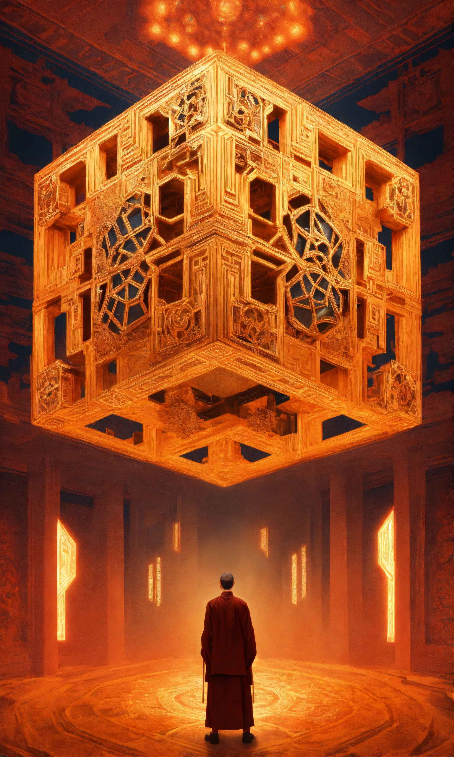 Lexica - Taoist monk octopus tesseract body fractal three point ...