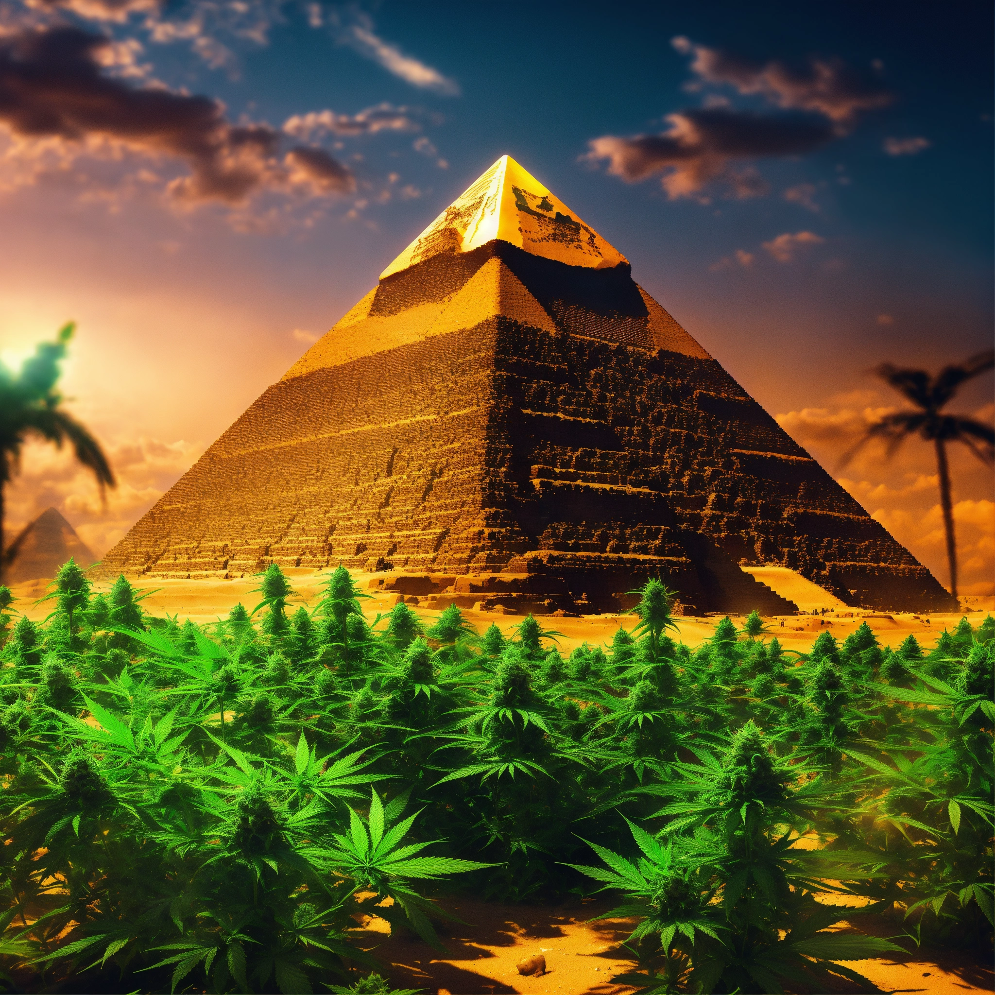 Lexica - Cannabis plants, the photo is in 8k resolution, colorful, and ...